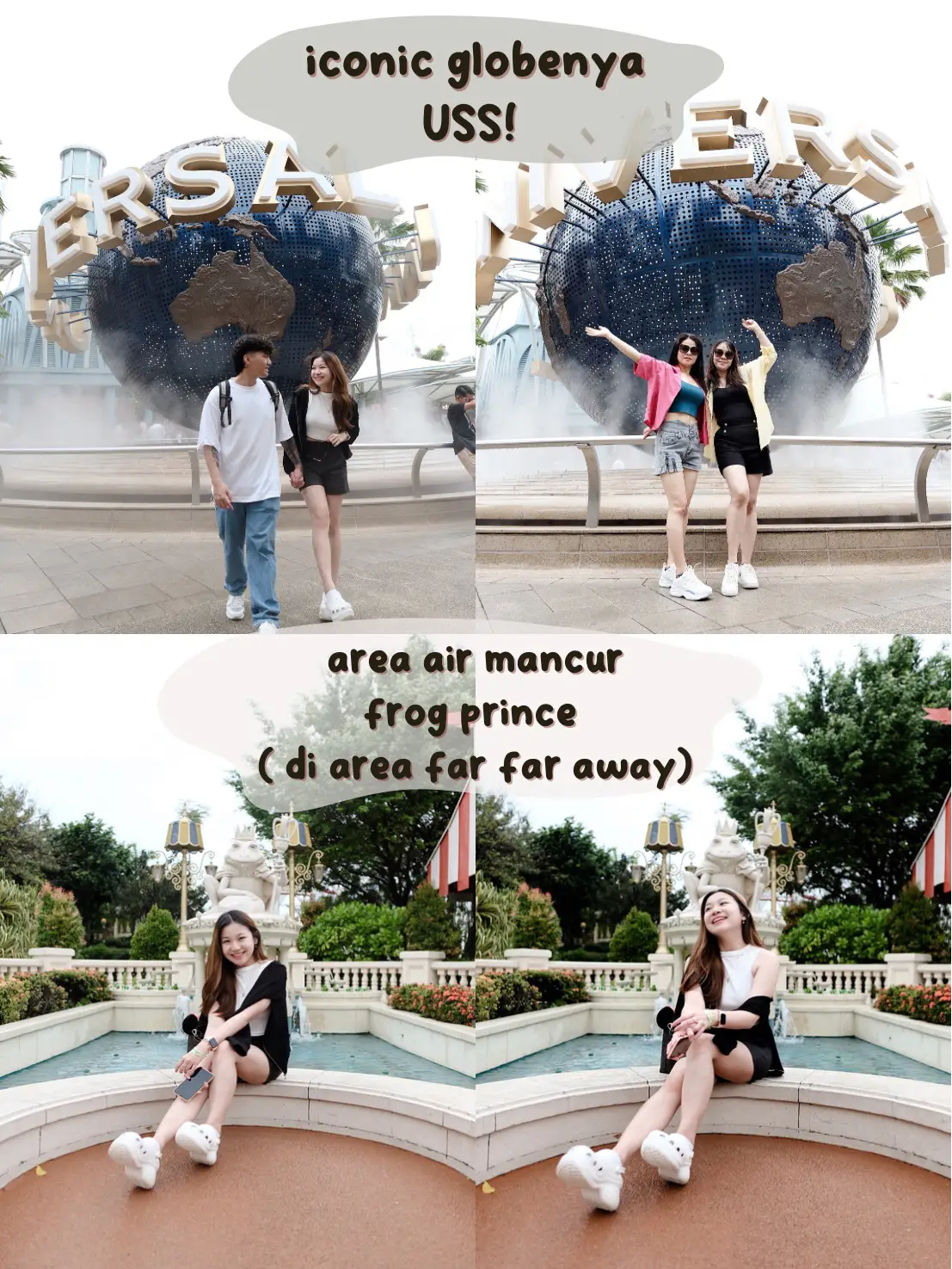 BEST PHOTO SPOT IN UNIVERSAL STUDIOS SINGAPORE🌎 | Galeri diposting oleh ...