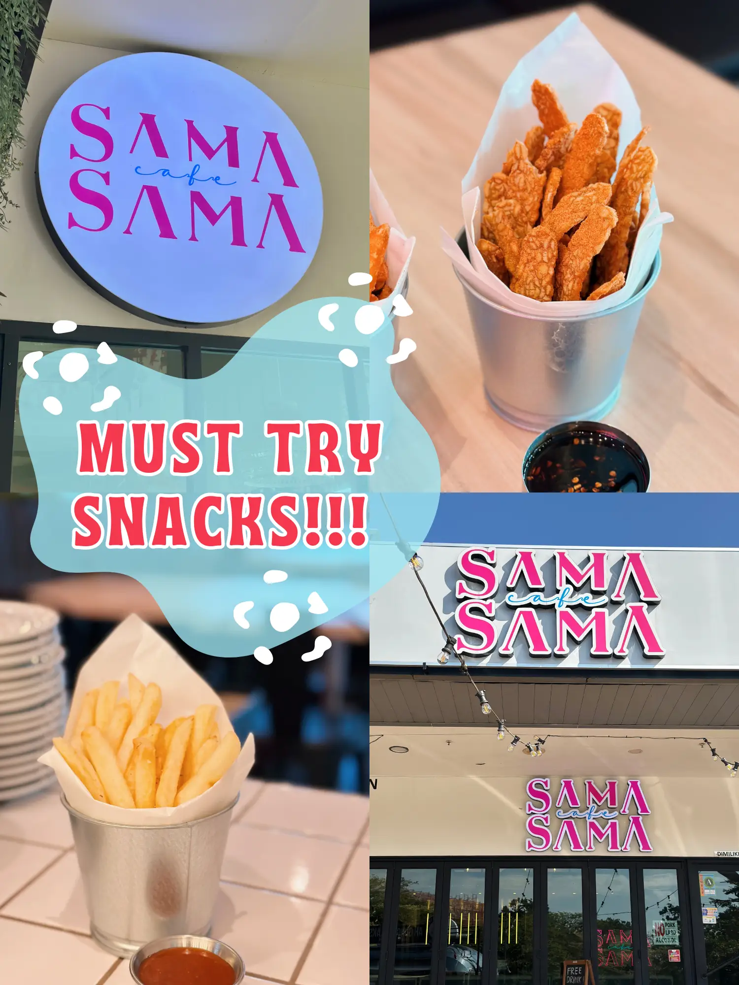 MUST TRY SNACKS 🤩 | Galeri disiarkan oleh SkybeeDining☕️ | Lemon8