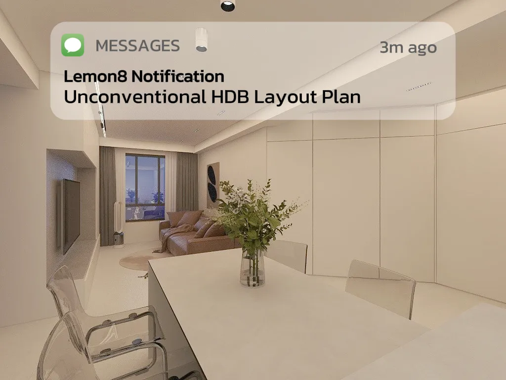 Why We Chose an Unconventional HDB Layout Plan 🏠? | Gallery posted by Milk Butter 🏠 | Lemon8