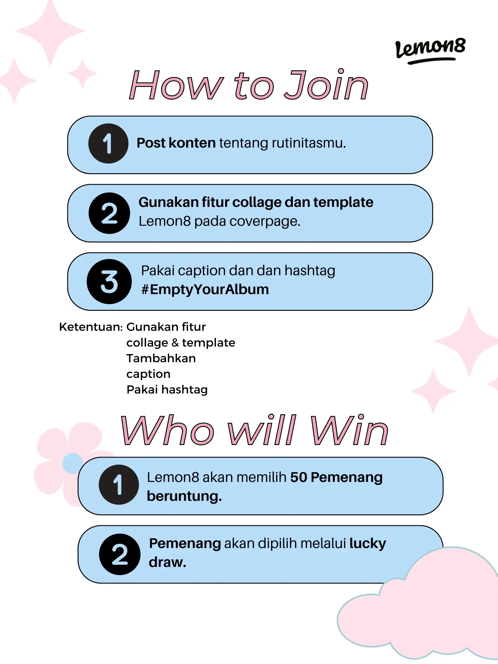 Post Challenge Ep 06| #EmptyMyAlbum | Galeri diposting oleh Lemon8_ID | Lemon8