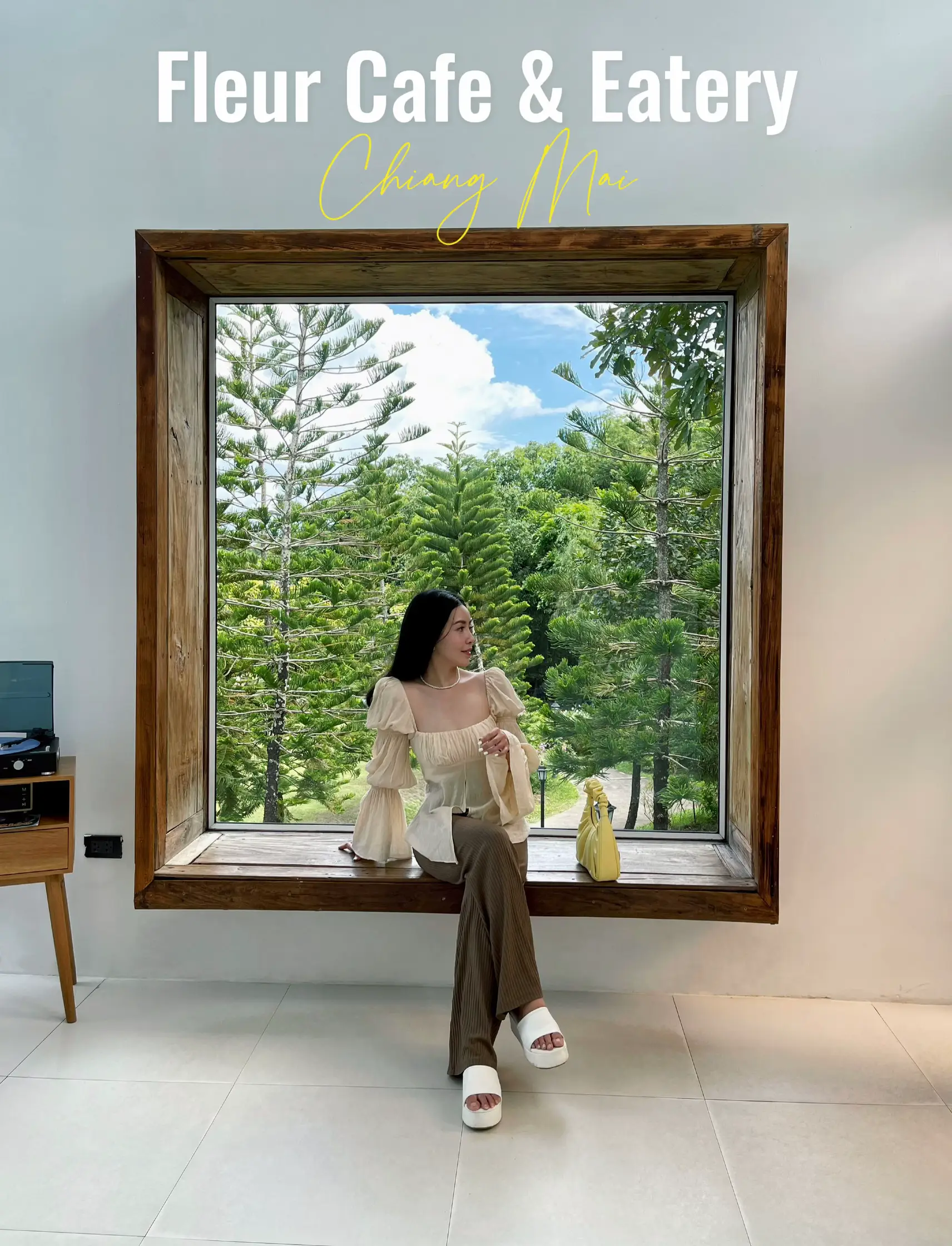 Fleur Cafe & Eatery 🌿🤍 เชียงใหม่ | แกลเลอรีที่โพสต์โดย Nanabanana | Lemon8