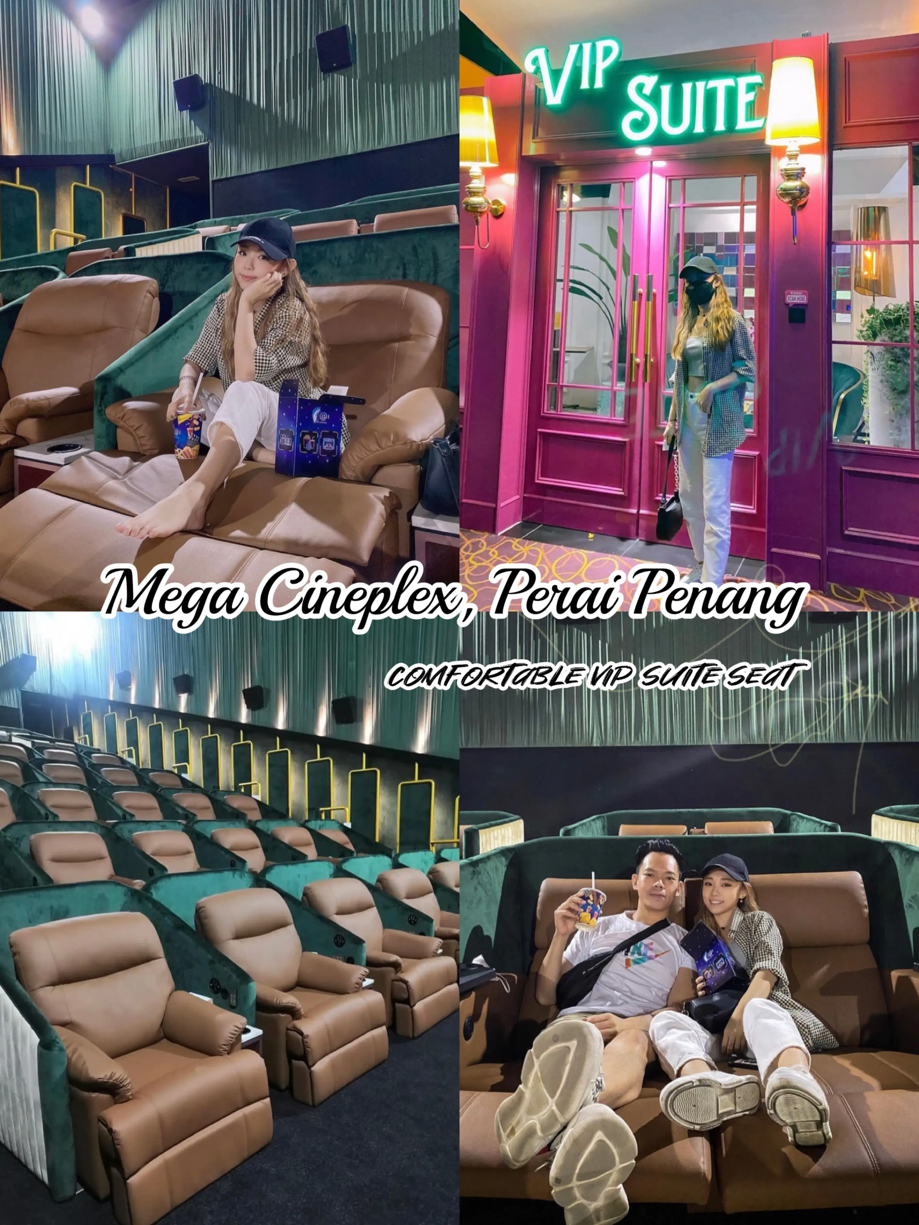 Mega Cineplex | Comfortable VIP Suite Seat ! | Galeri disiarkan oleh Christina Ho | Lemon8