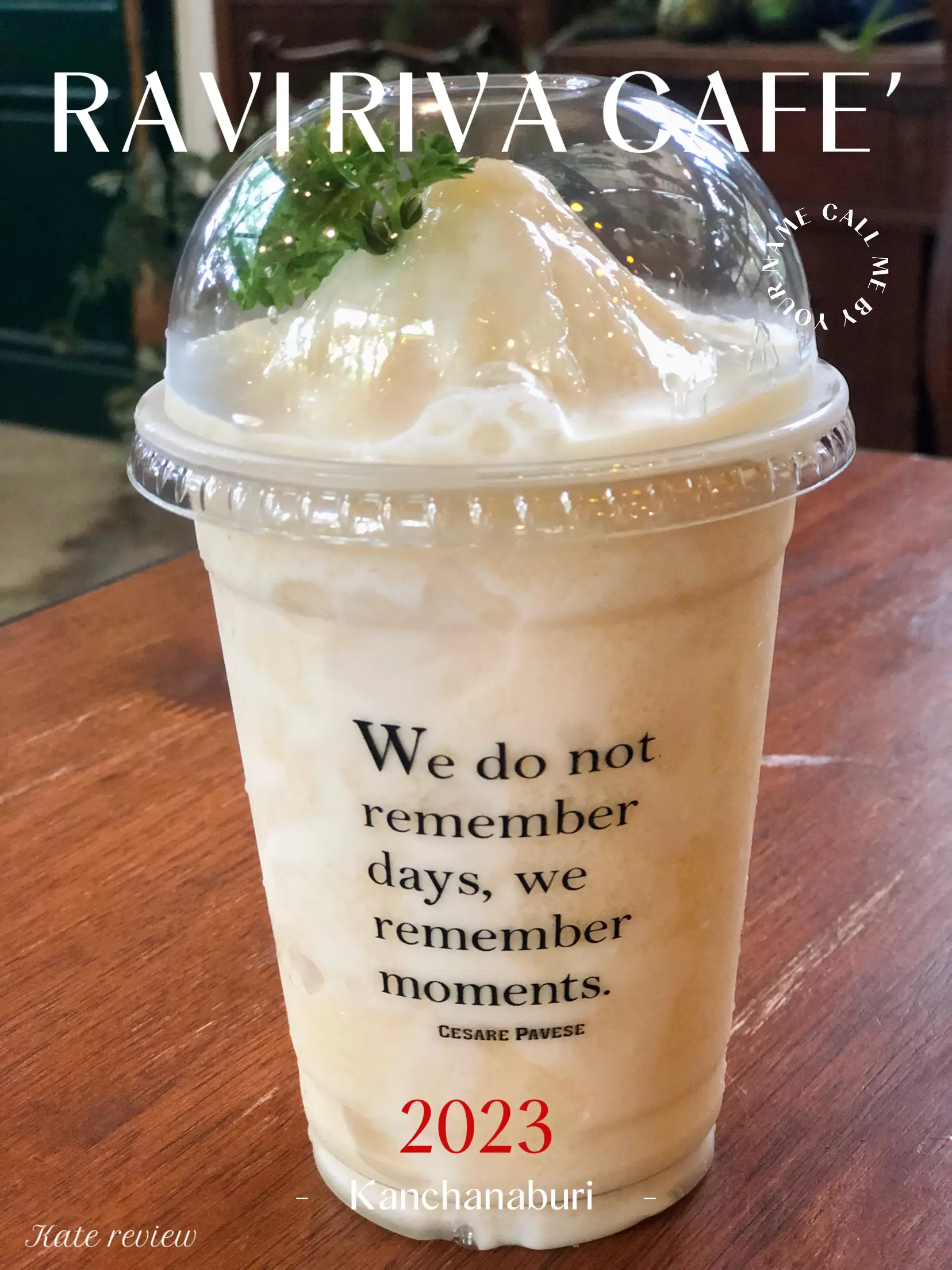 RAVI RIVA CAFE’ คาเฟ่กาญจนบุรี ติดริมแม่น้ำ อำเภอท่าม่วง | แกลเลอรีที่ ...