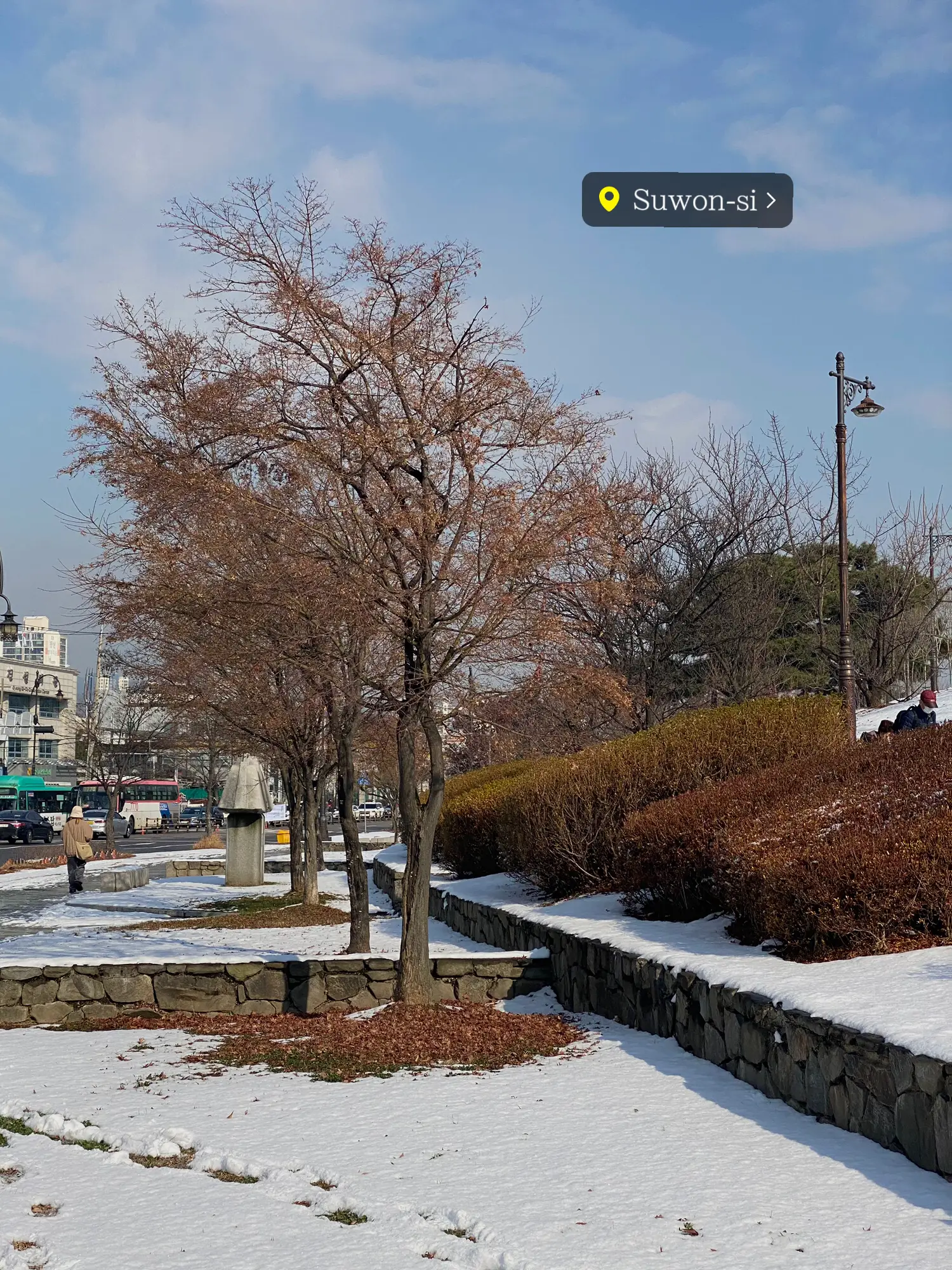 🇰🇷 ซูวอนหลังหิมะตก ☃️ winter in suwon | แกลเลอรีที่โพสต์โดย bearwithy_u ...