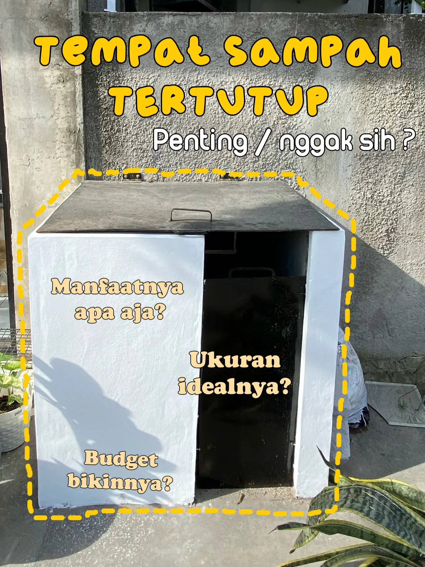 Kotak sampah estetik anti bau | Galeri diposting oleh kata_living | Lemon8
