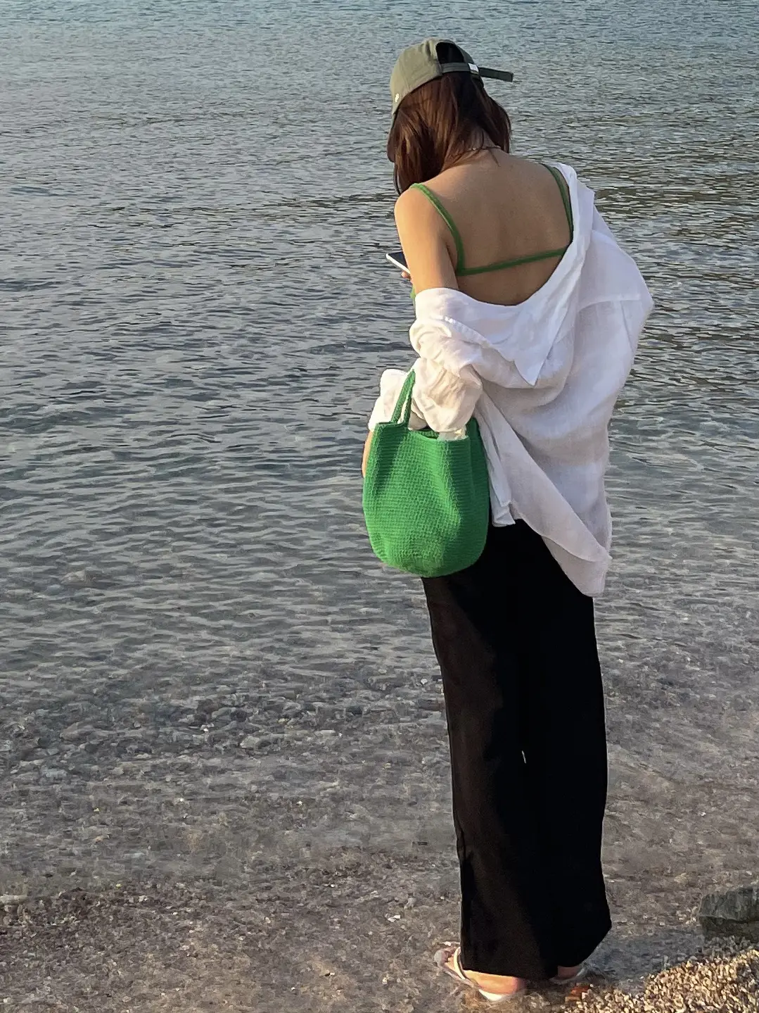 ootd outfit แต่งตัวถ่ายรูปกับทะเล🌊 | แกลเลอรีที่โพสต์โดย ε nessei ♡’ | Lemon8