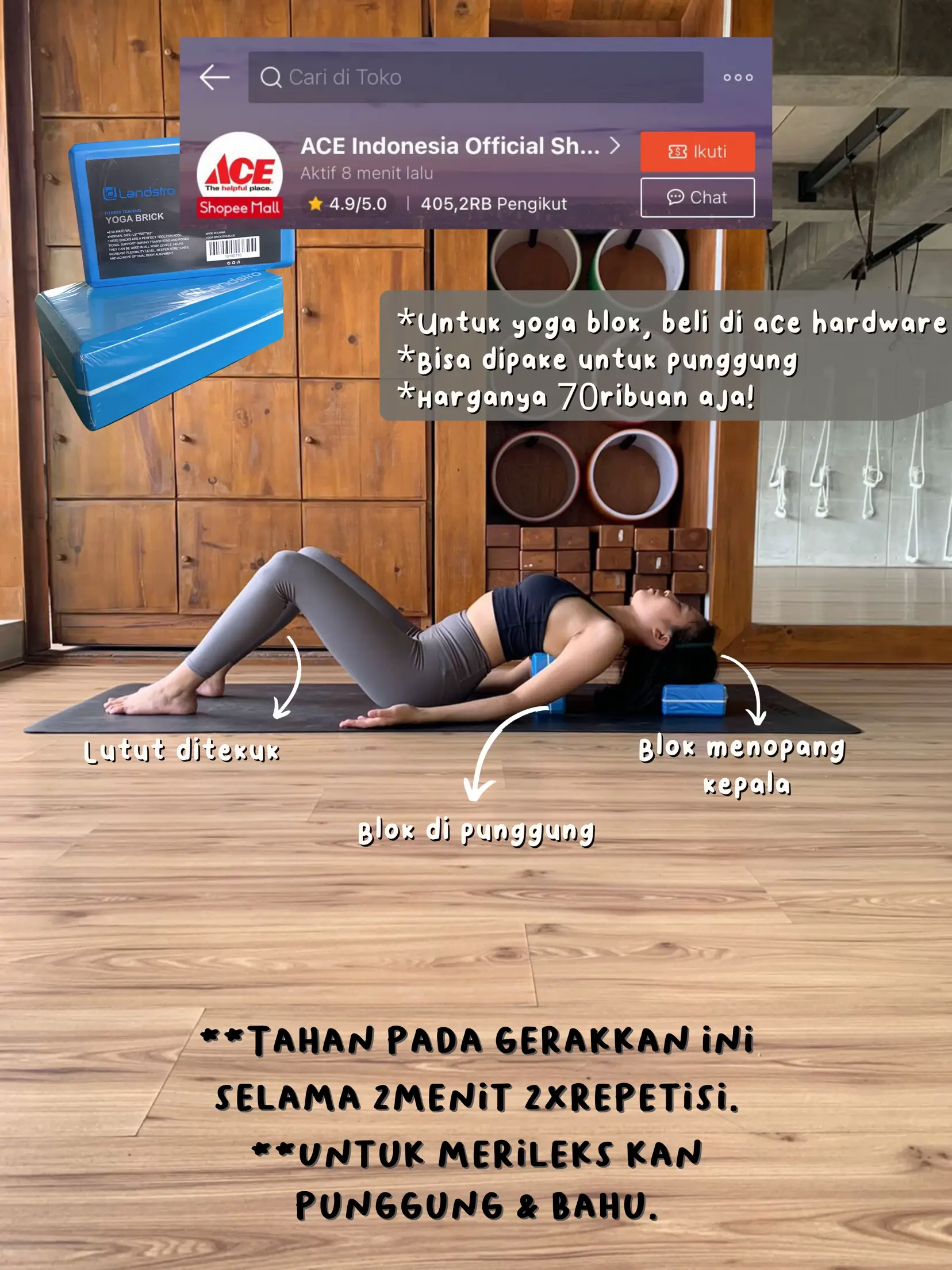 PUNYA 4 ALAT INI, BISA YOGA DI RUMAH‼️👆🏻🕉🧘🏻‍♀🧘🏻‍♂ | Galeri diposting ...