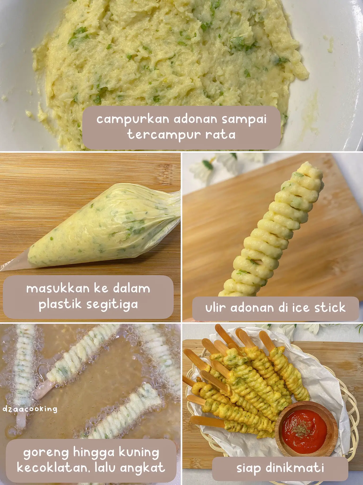 Resep cemilan dari kentang favorit anak-anak | Galeri diposting oleh Dzaa Cooking | Lemon8
