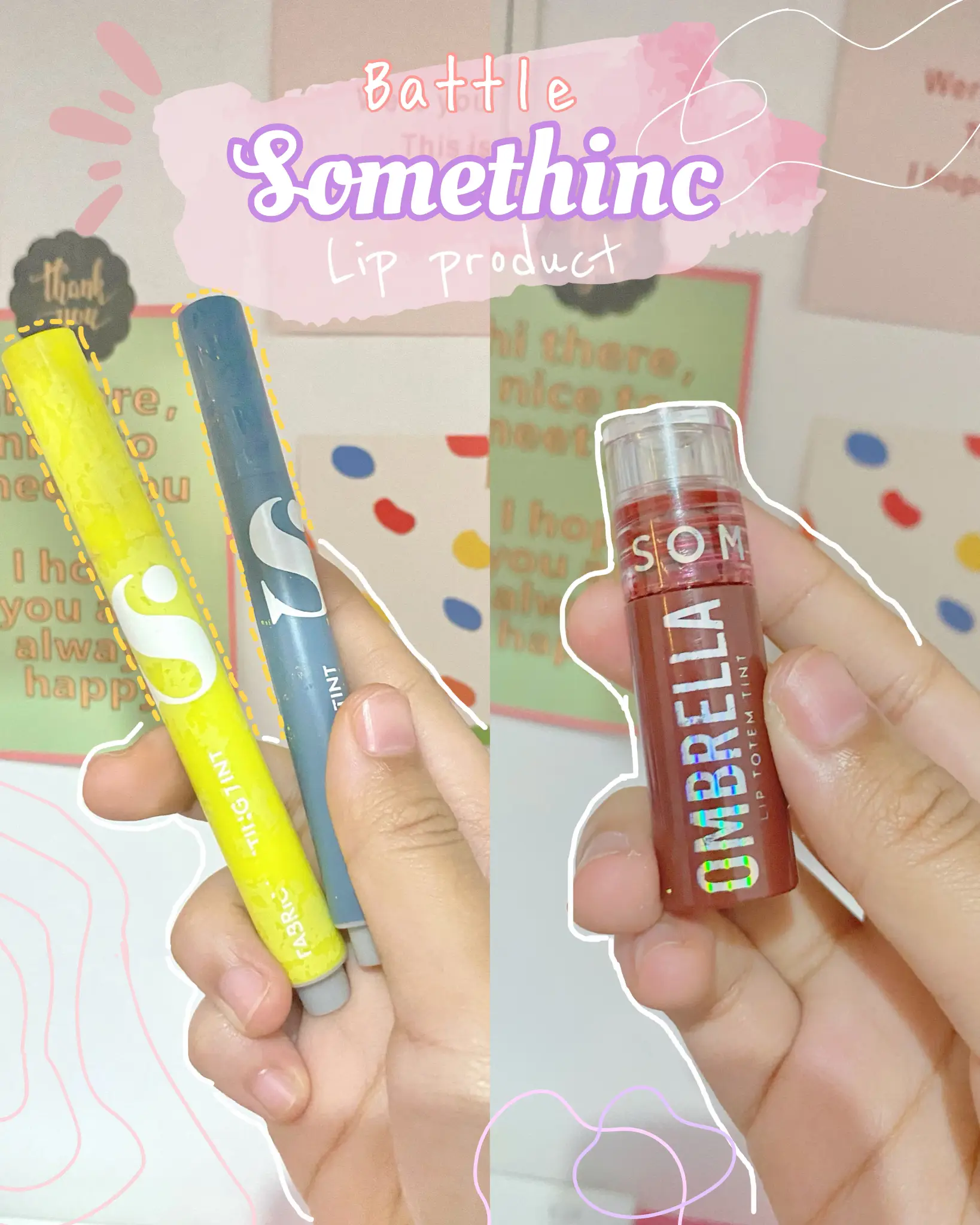 ⭐️REVIEW 2 LIP PRODUCT SOMETHINC⭐️ | Gallery posted by Nabella Oktavia | Lemon8