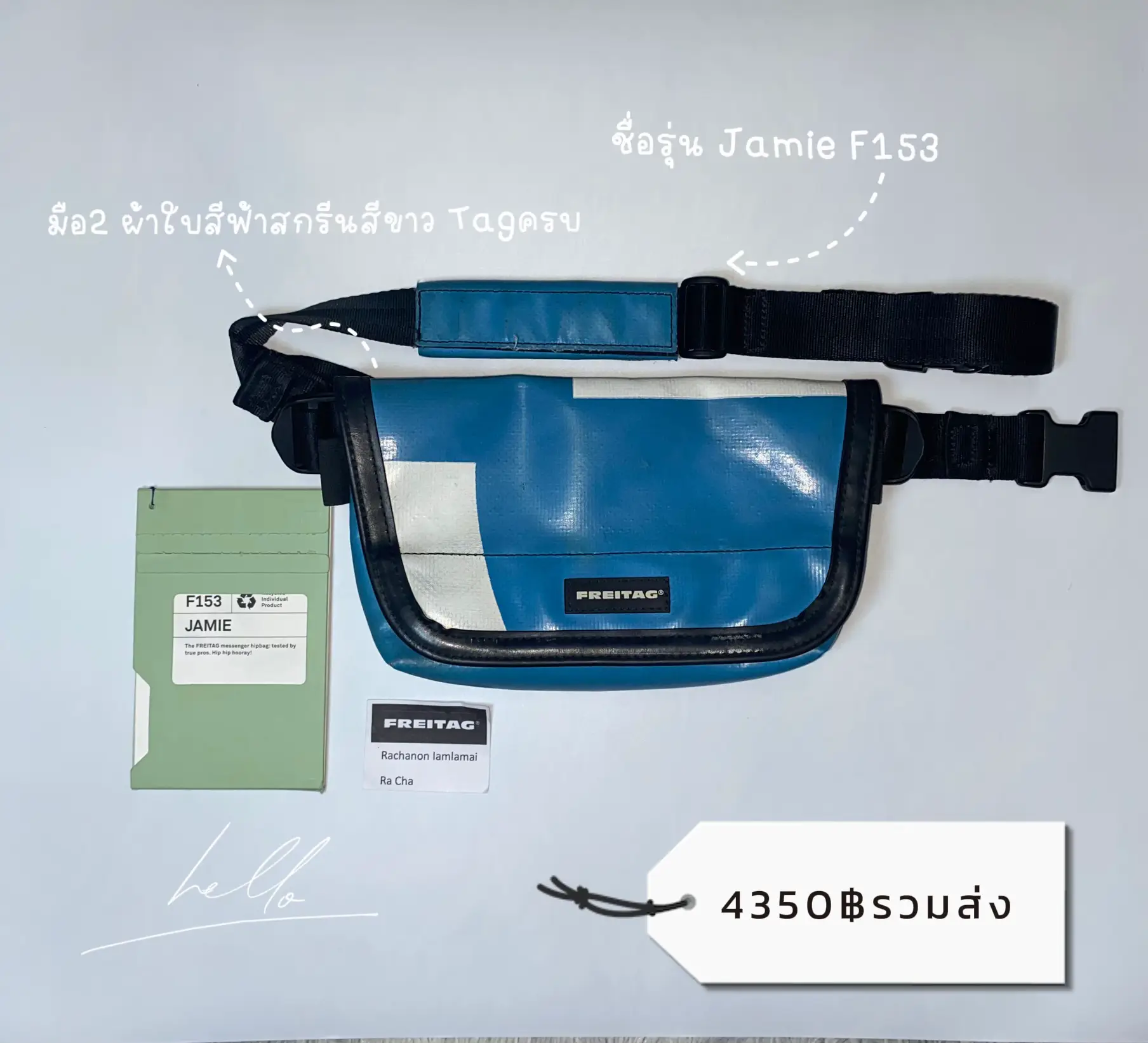スイスからのすべてのブランドを禁止するFreitag Bag Canvasを持ち歩く | Nuengruethaiが投稿したフォトブック ...