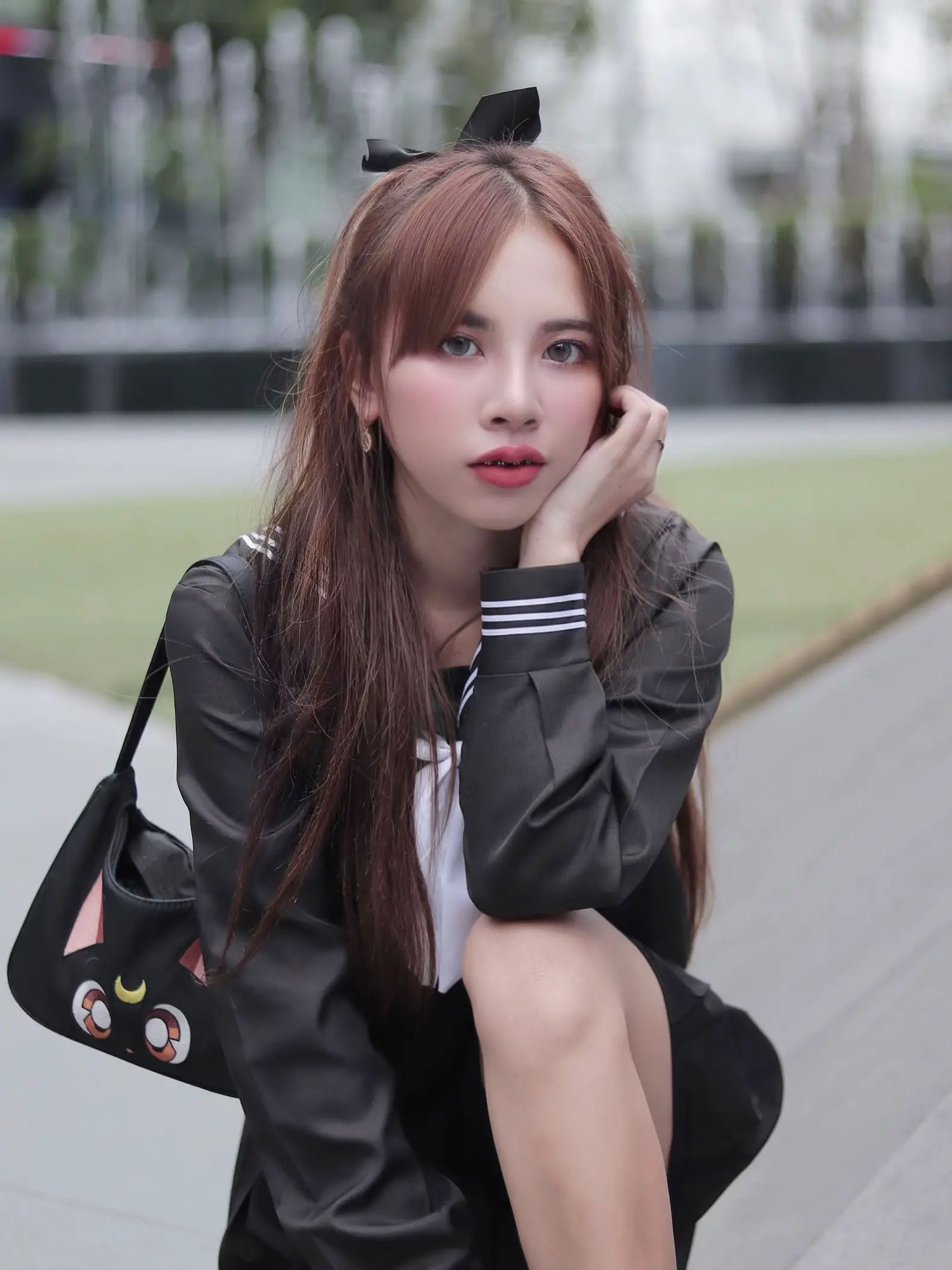 แต่งตัวแนวJK นร.ญี่ปุ่น💓 พร้อมพิกัดชุด และท่าโพสต์ | แกลเลอรีที่โพสต์โดย acare〄 | Lemon8