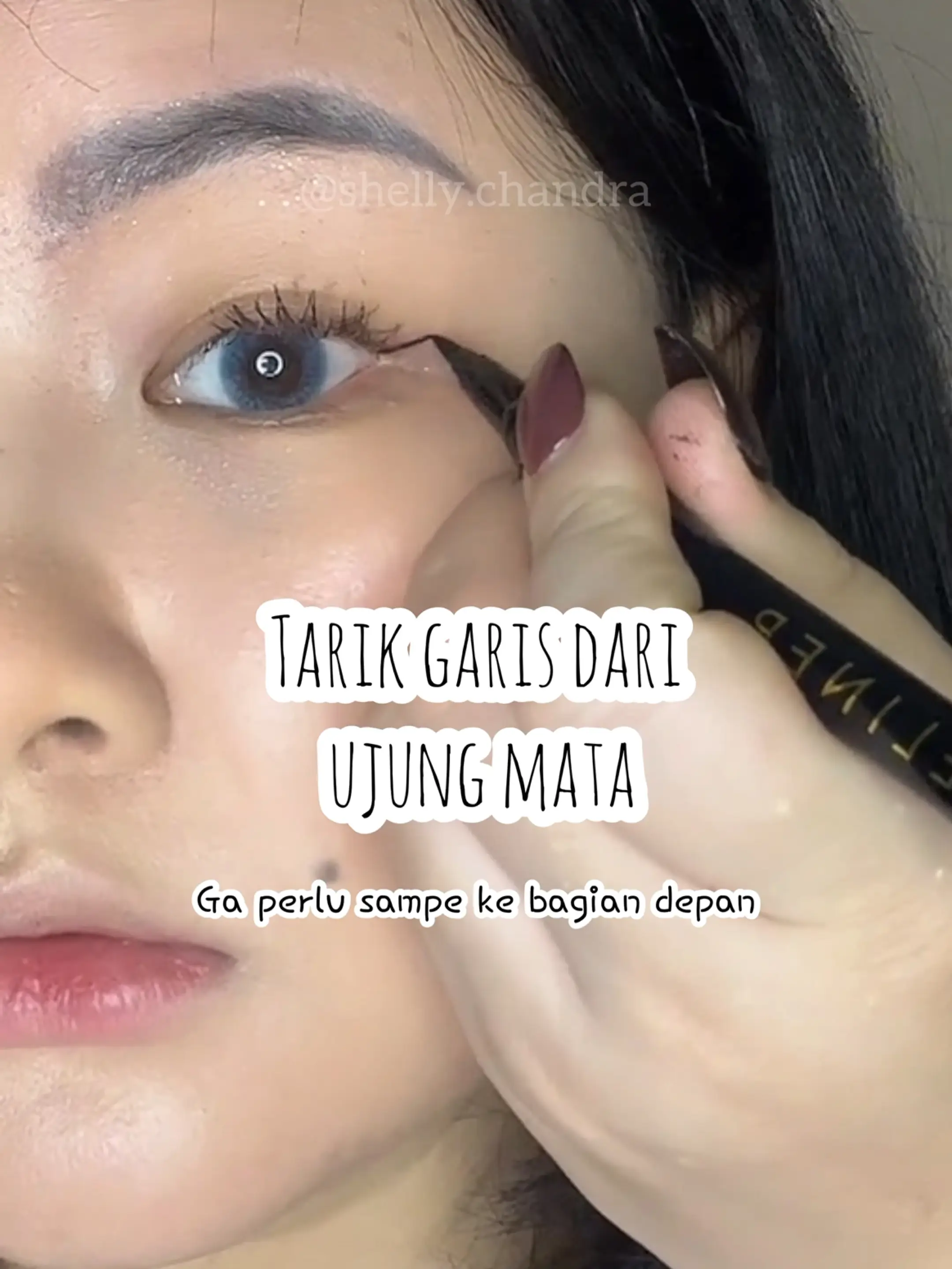 Foto Tutorial Make Up Mata Sipit | Saubhaya Makeup