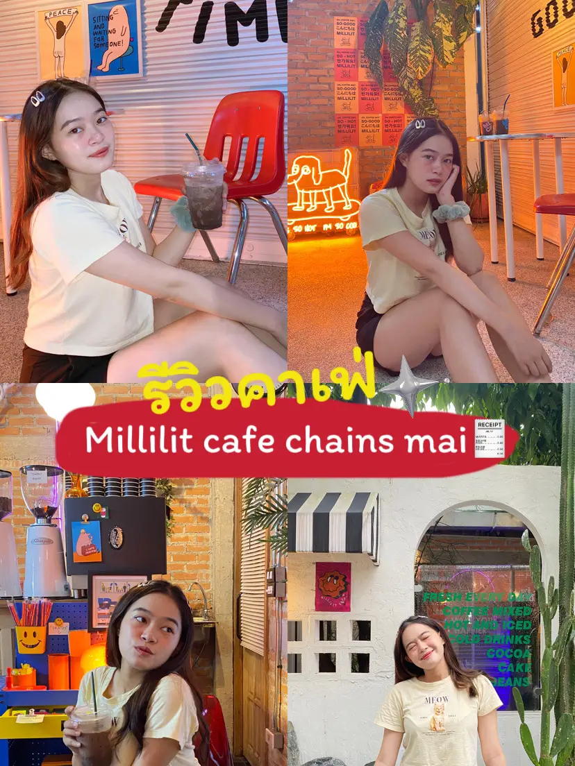 คาเฟ่น่ารักสดใส | Chiangmai 🧚🏻‍♀️🧾 | แกลเลอรีที่โพสต์โดย BEBEAM⭐️ | Lemon8
