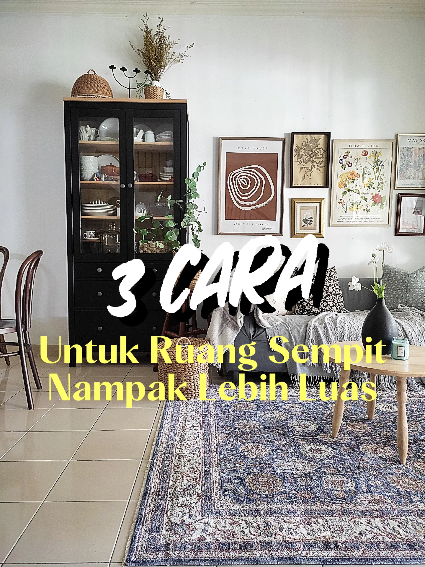 3 Cara Untuk Ruang Sempit Nampak Lebih Luas | Galeri disiarkan oleh Jellyna Jal🧸 | Lemon8