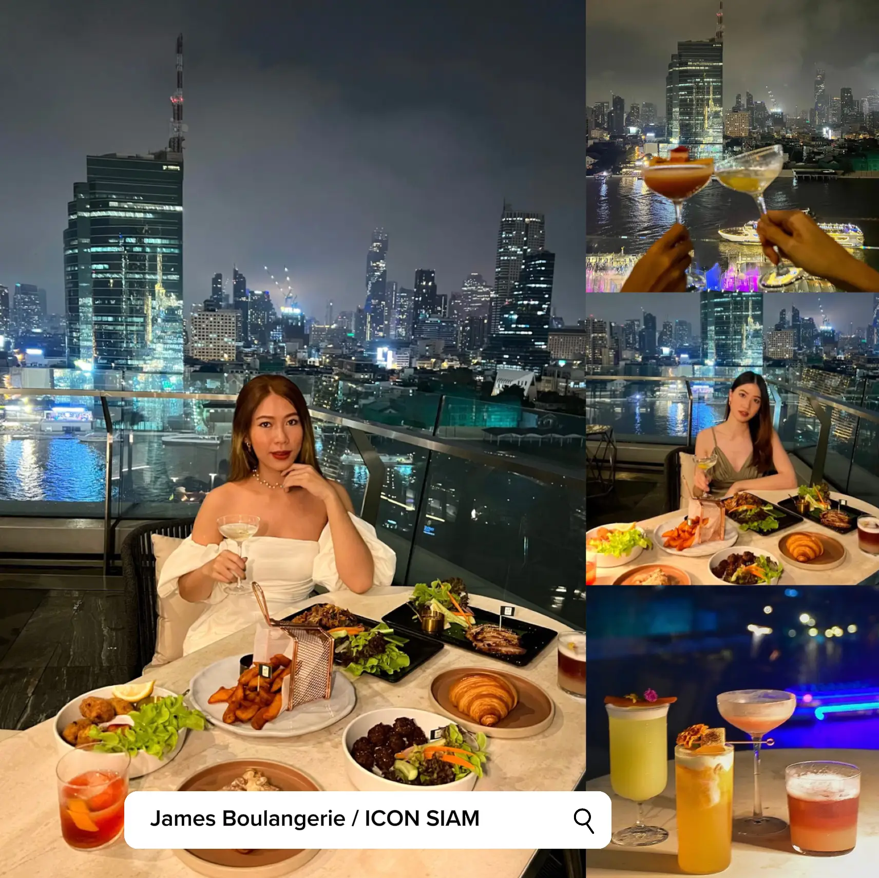 新しいハングアウト。チャオプラヤー川の景色。新しいスタイルが刻まれています。 | praewが投稿したフォトブック | Lemon8