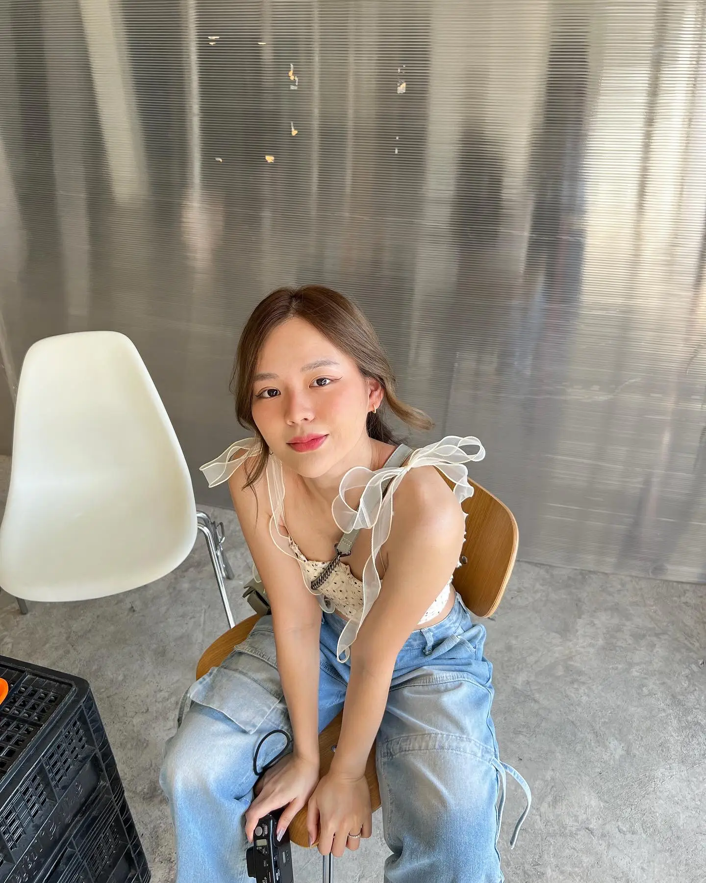 สั่งของตรงปก แฟชั่น ผสม Y2K 💨 | แกลเลอรีที่โพสต์โดย Baibai Fernfern | Lemon8