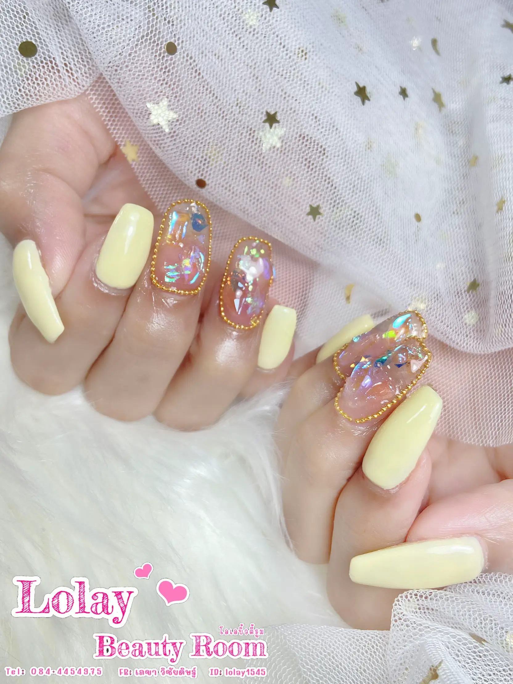 สีเล็บเหลือพาสเทล💅 | แกลเลอรีที่โพสต์โดย Lolay beauty | Lemon8