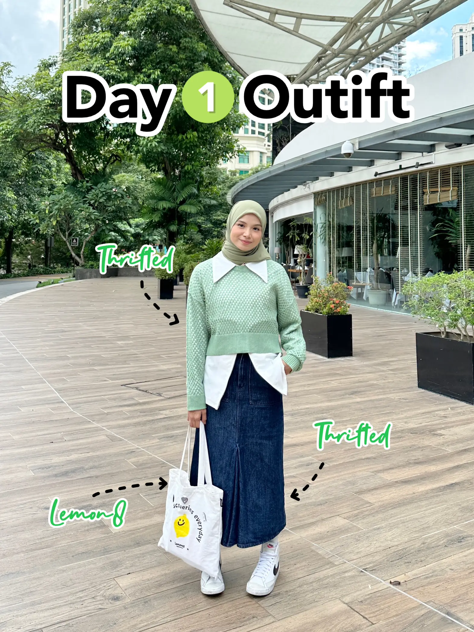 Travel Outfit Ideas ️ | Singapore Outfit Check 📸 | Galeri disiarkan ...