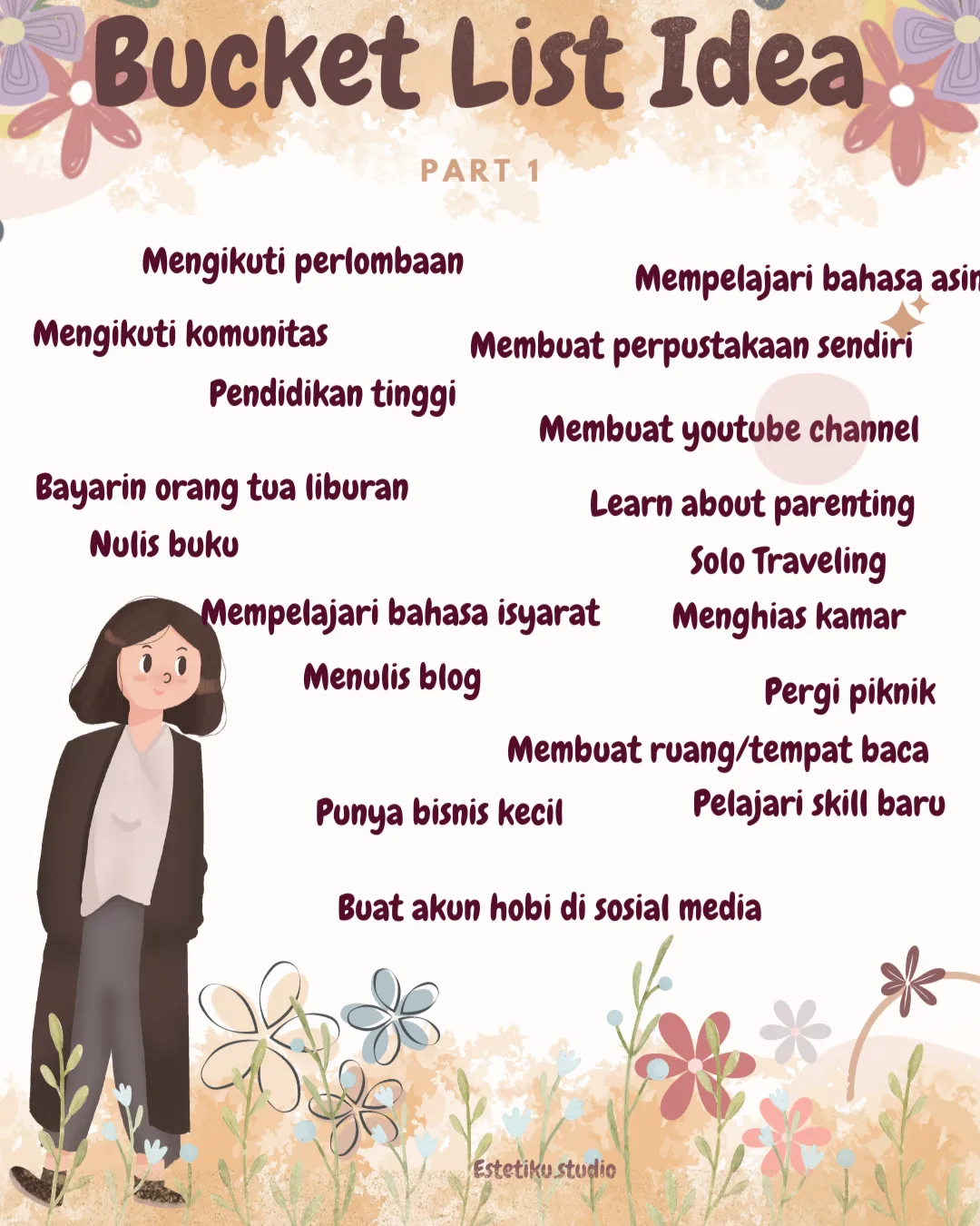 Semakin Produktif dengan bikin Bucket List | Galeri diposting oleh ...