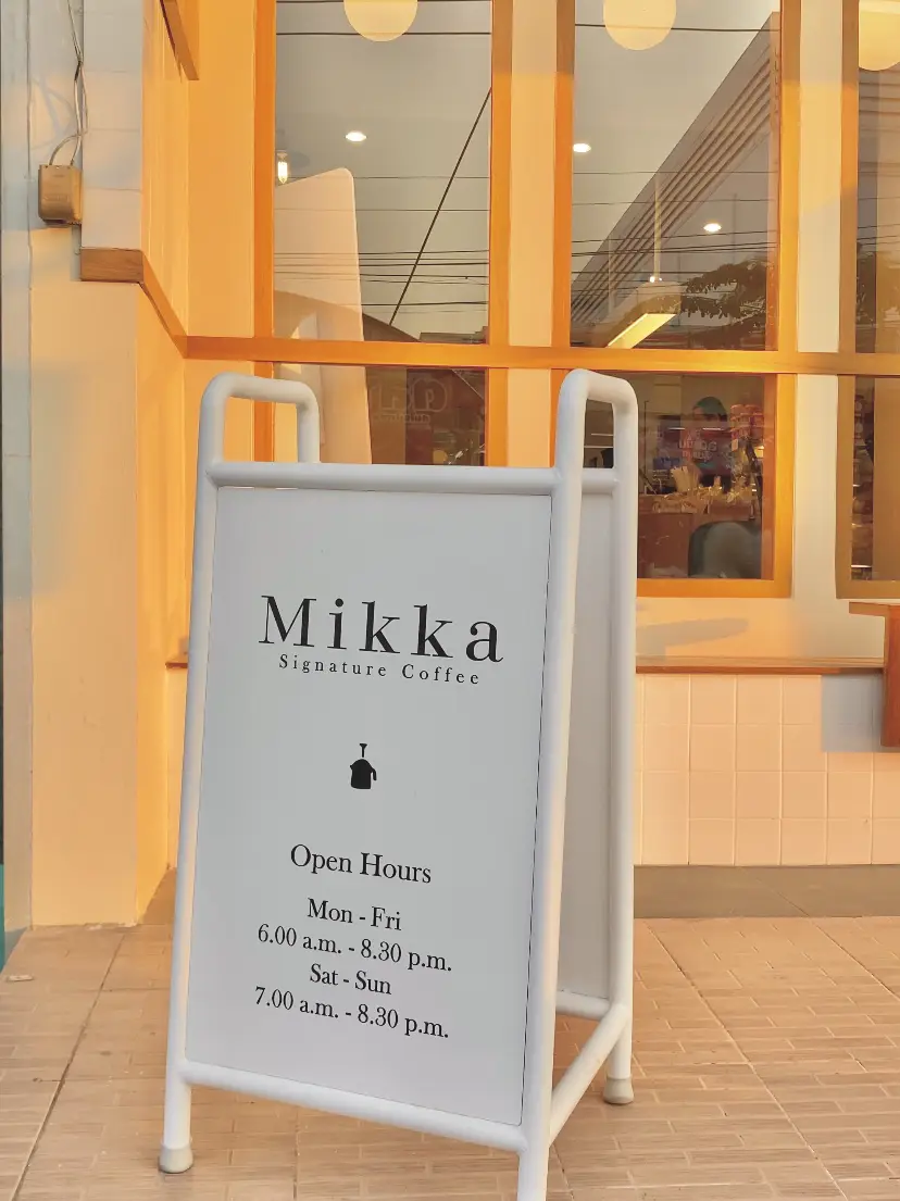 MIKKA Cafe คาเฟ่เปิดใหม่ย่านเพชรเกษม | แกลเลอรีที่โพสต์โดย Pxxn | Lemon8