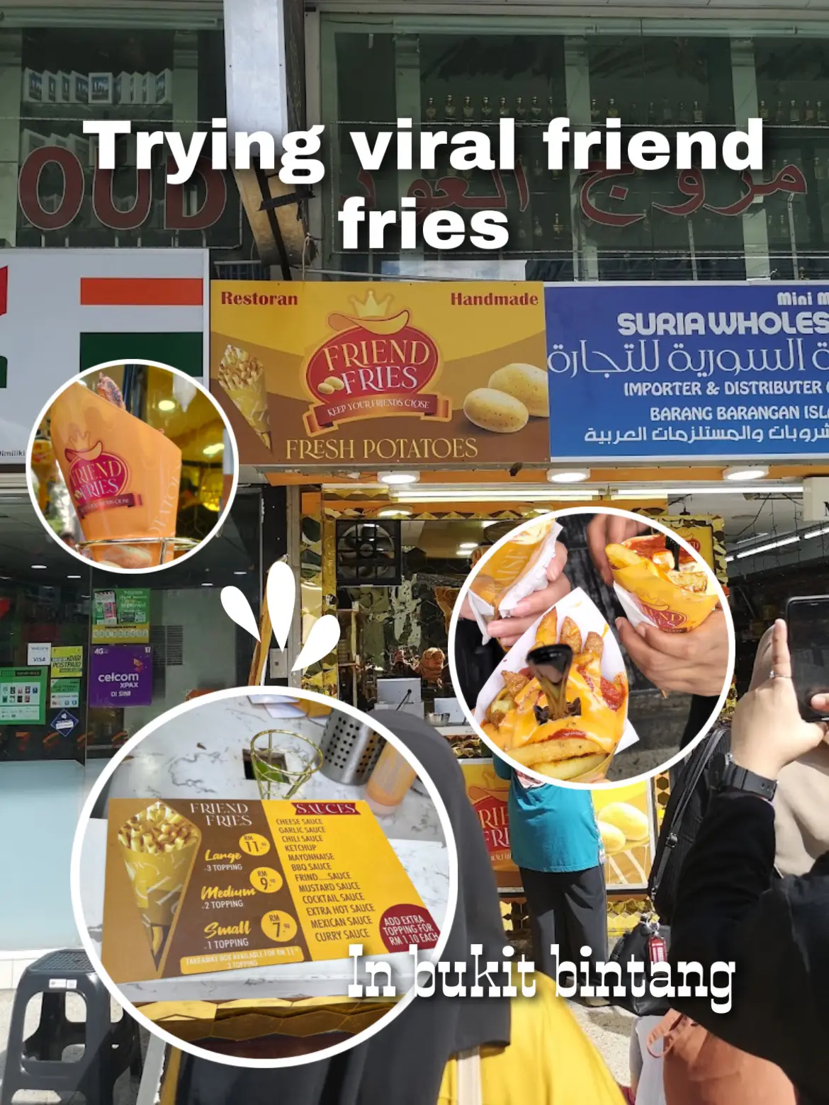Trying viral friend fries in bukit bintang | Galeri disiarkan oleh ...