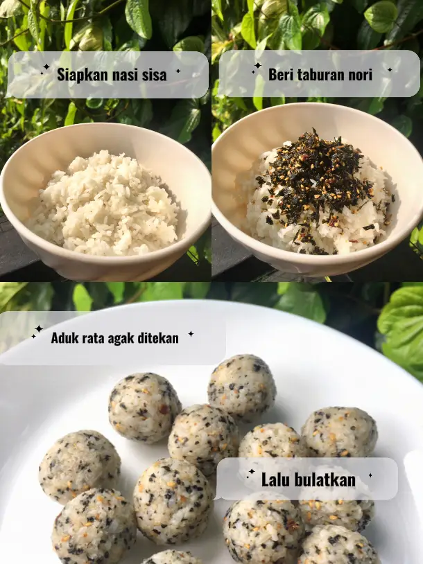Ide Sarapan dari Nasi Sisa: Crispy Nori Rice Ball | Galeri diposting ...