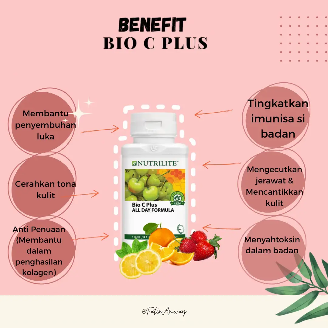 Bio C Plus Amway 🧡 | Galeri disiarkan oleh 𝓕𝓪𝓽𝓲𝓷 ♡ | Lemon8