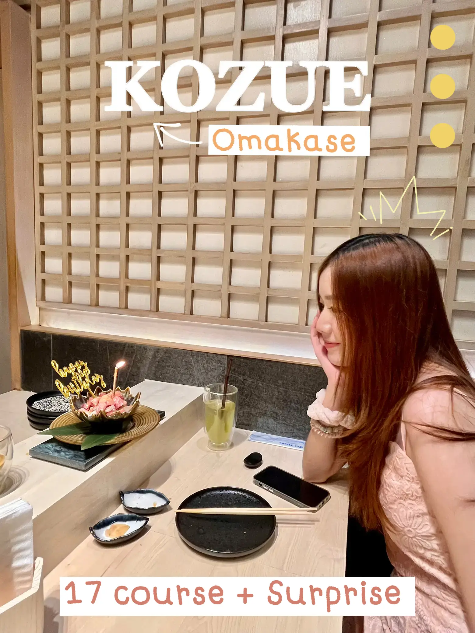 Kozue Omakase | แกลเลอรีที่โพสต์โดย ernyanass | Lemon8