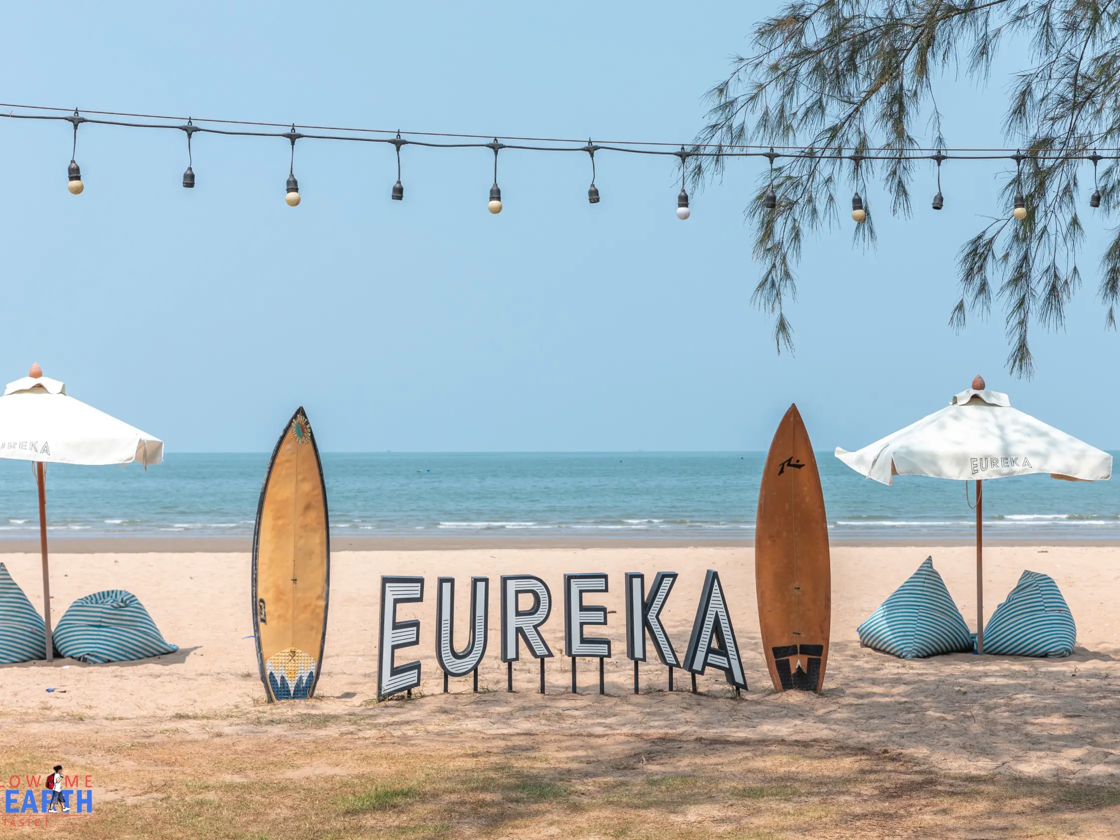 🏖️ Eureka Beach Cafe Hua Hin | แกลเลอรีที่โพสต์โดย ประตูหนึ่ง | Lemon8