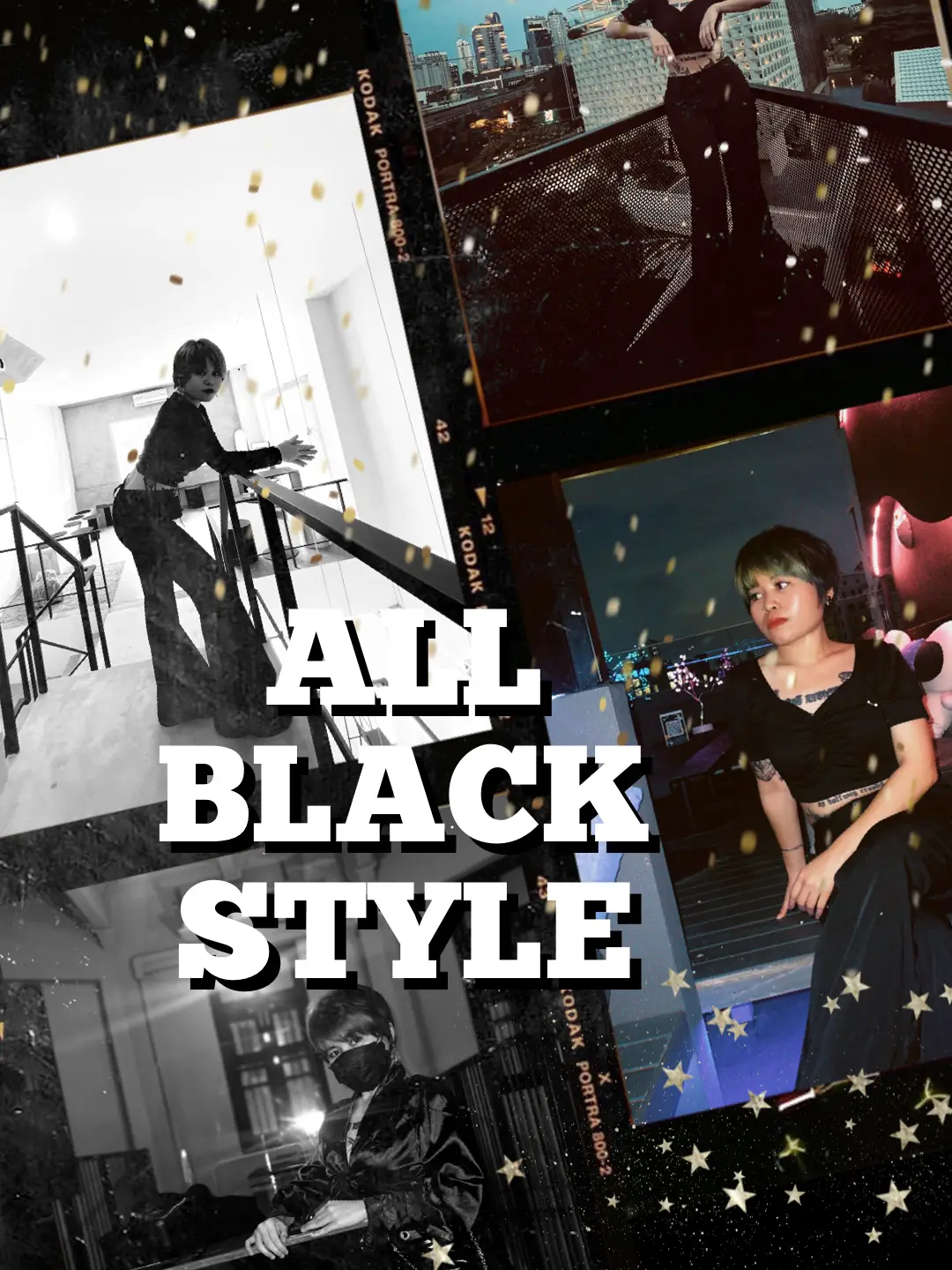 Style All black | แกลเลอรีที่โพสต์โดย Fkotcha | Lemon8