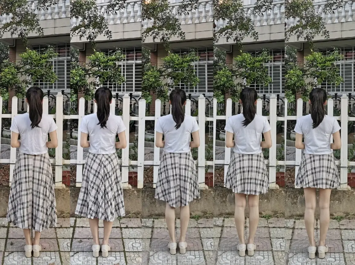 REFERENSI PANJANG ROK UNTUK TINGGI 153CM 💎 📐 | Galeri diposting oleh ...