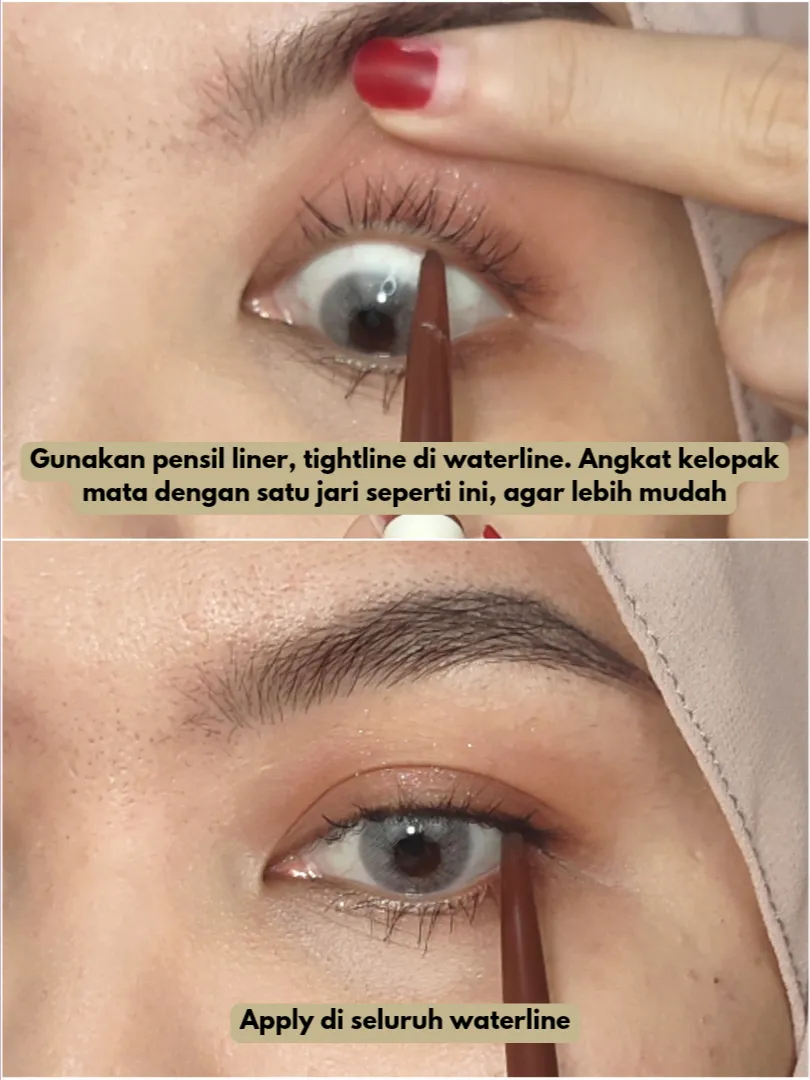 Thin eyeliner untuk hasil natural | Galeri diposting oleh ickhadeldelia ...