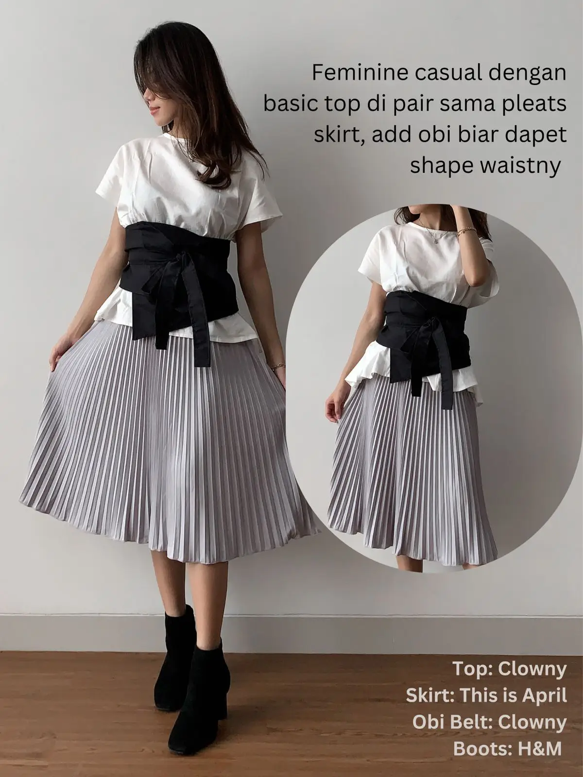 4 Ide Styling Obi Belt | Galeri diposting oleh Callin Lim | Lemon8