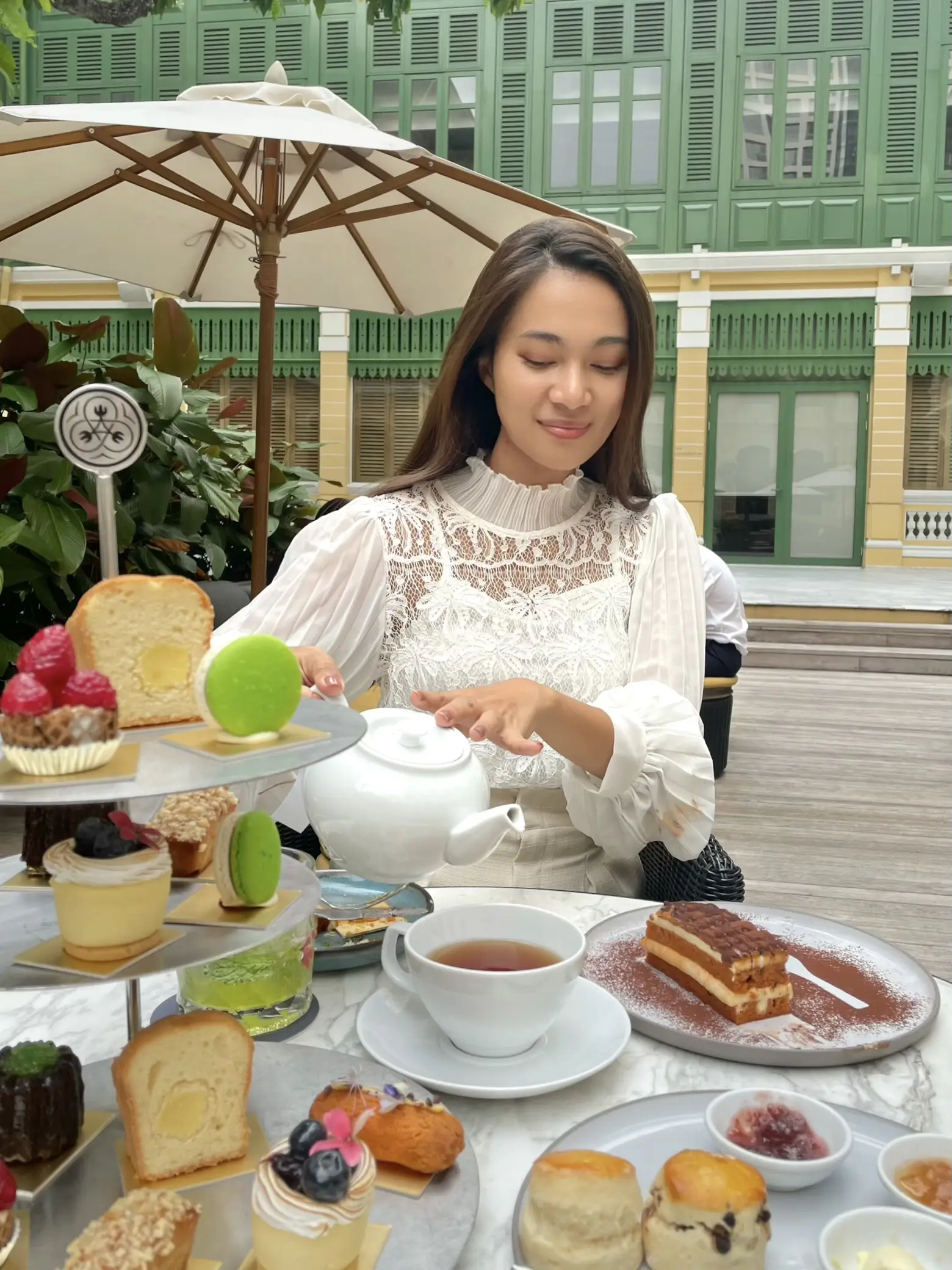 พาจิบชายามบ่ายสไตล์ลูกคุณ 📍Paii @ The House Sathorn | แกลเลอรีที่โพสต์โดย opal680 | Lemon8