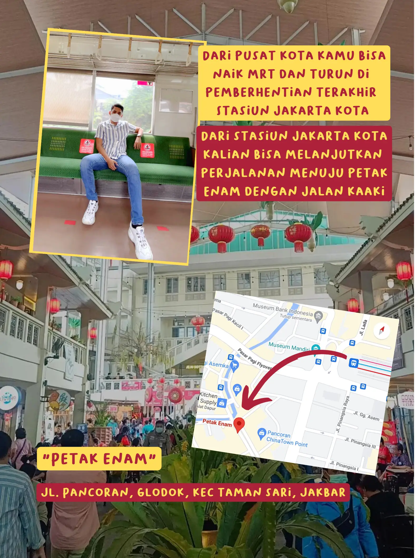 WISATA SEJARAH DI PETAK ENAM | Galeri diposting oleh febrindarto | Lemon8