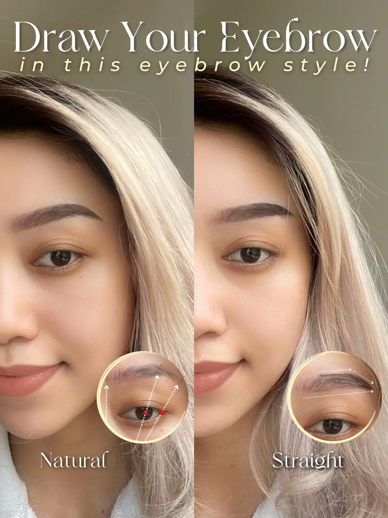 Eyebrow style: How To Draw | แกลเลอรีที่โพสต์โดย 𝒴𝓊𝓃𝒶 𝑀𝑜𝒽𝒶𝓂𝒶𝒹 | Lemon8