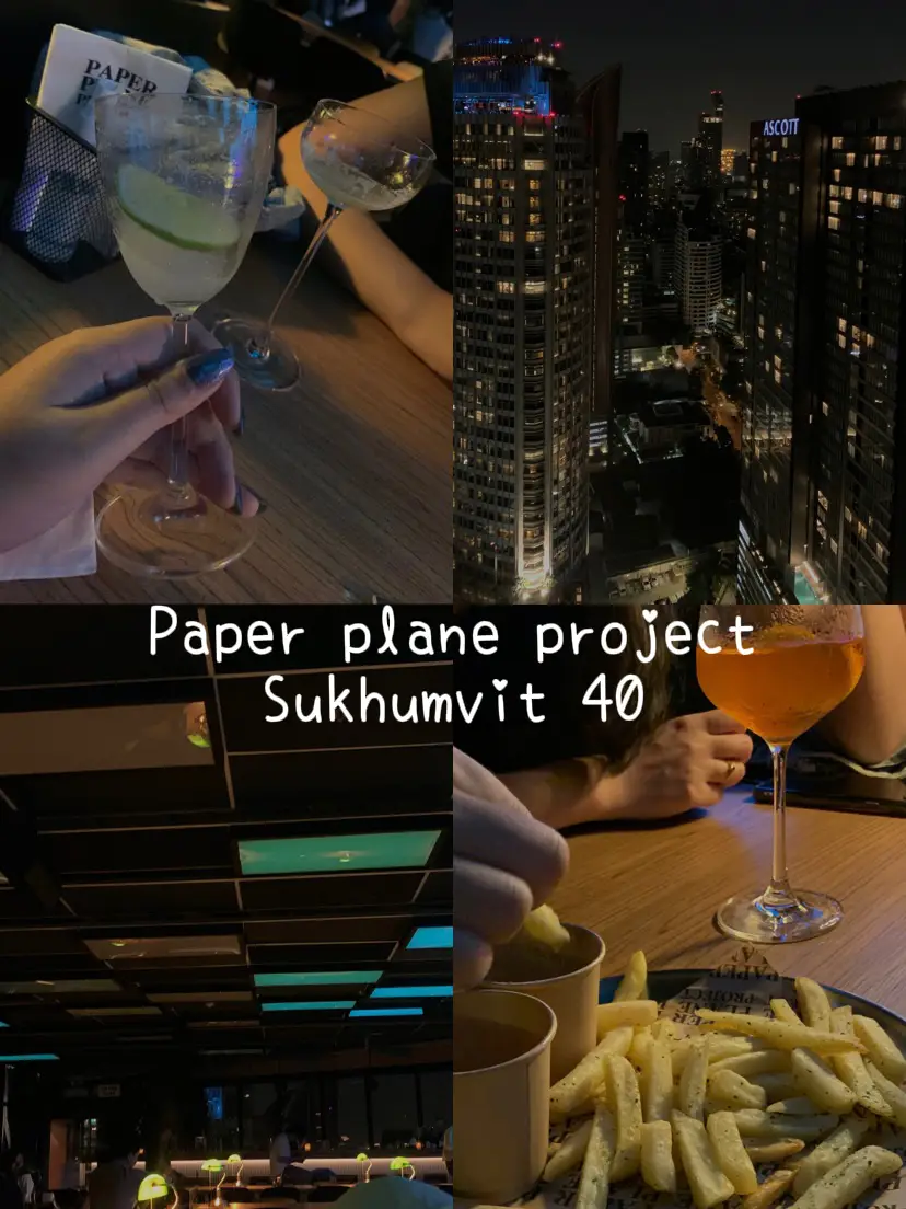 มานั่งชิวๆที่ paper plane project🥂🧩 | แกลเลอรีที่โพสต์โดย Zdasuris | Lemon8