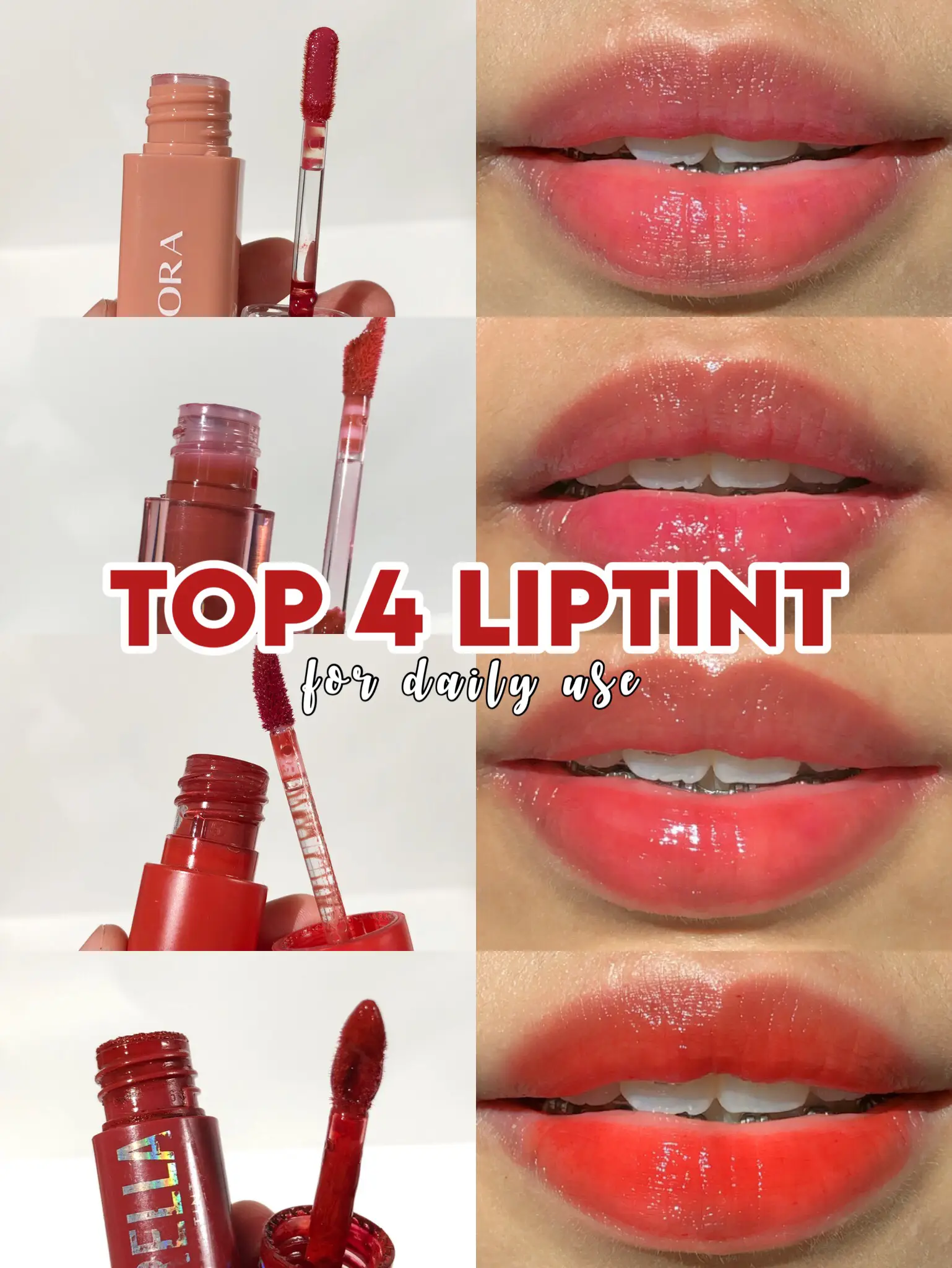 REKOMENDASI LIPTINT UNTUK SEHARI-HARI | DAILY LIPT | Galeri diposting oleh ziel | Lemon8