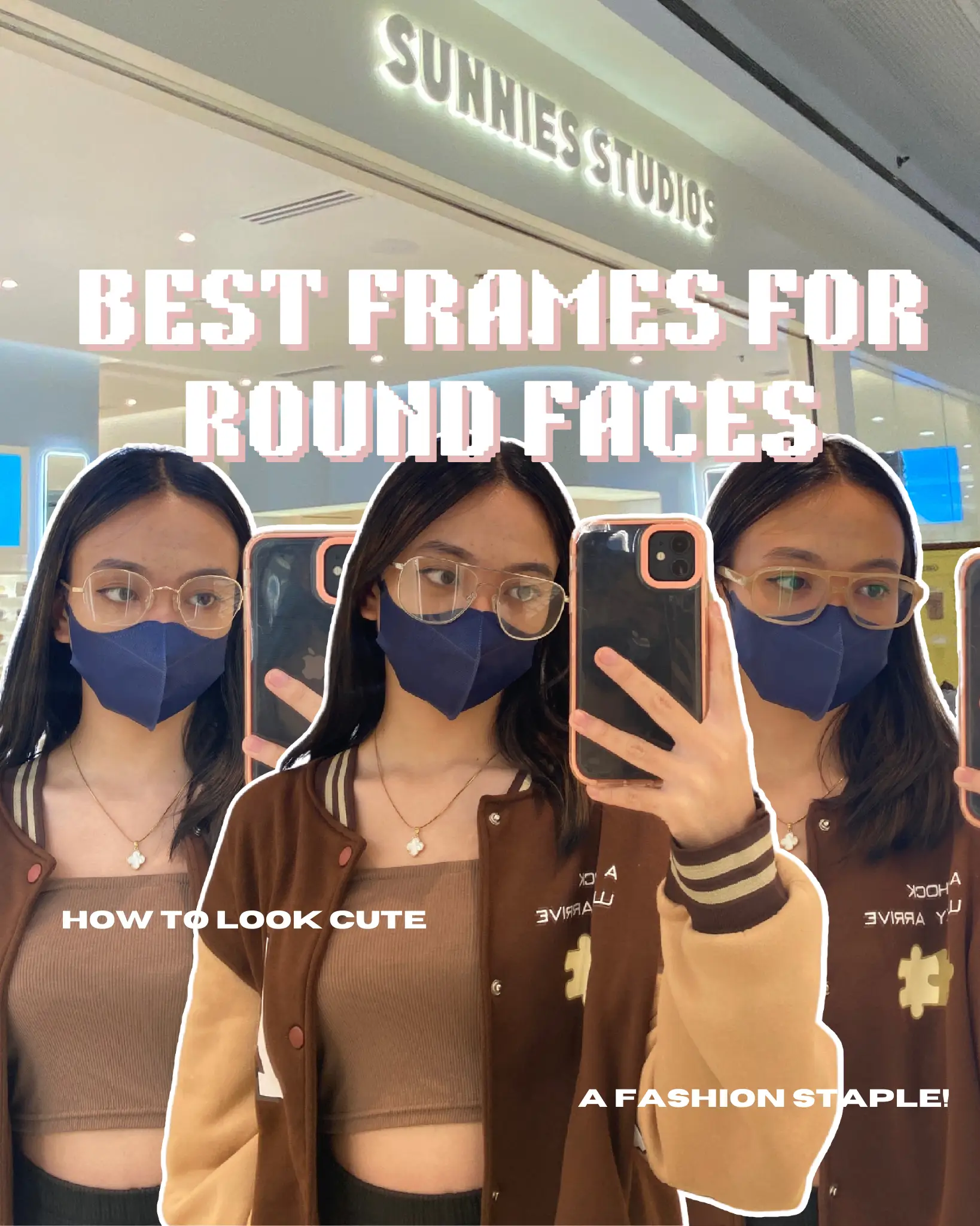 BEST FRAMES FOR ROUND FACES 🥰💗 | Gallery posted by ayaytha | Lemon8