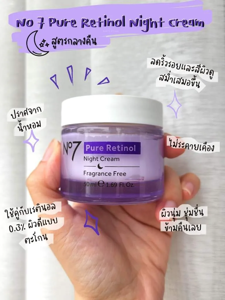 เรตินอลที่ดีต้องปลอดภัย และเห็นผล No.7 | แกลเลอรีที่โพสต์โดย MimiLovesLuxe | Lemon8