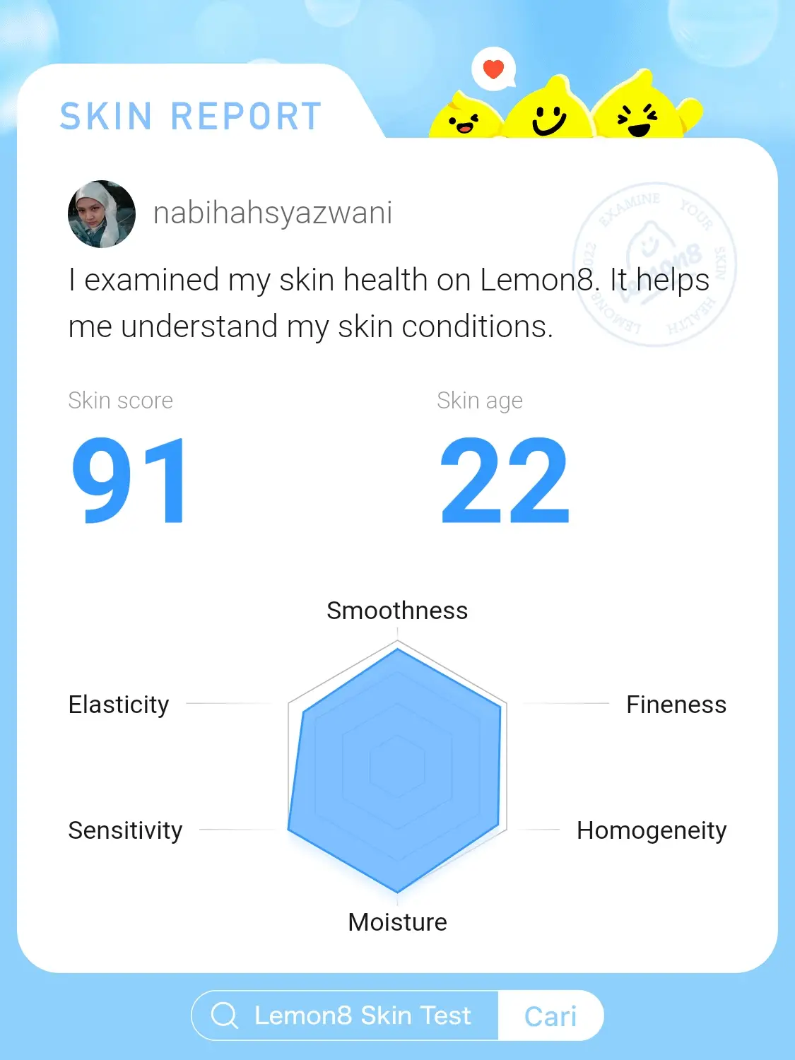 My Skin Report | แกลเลอรีที่โพสต์โดย Threads by Biha | Lemon8