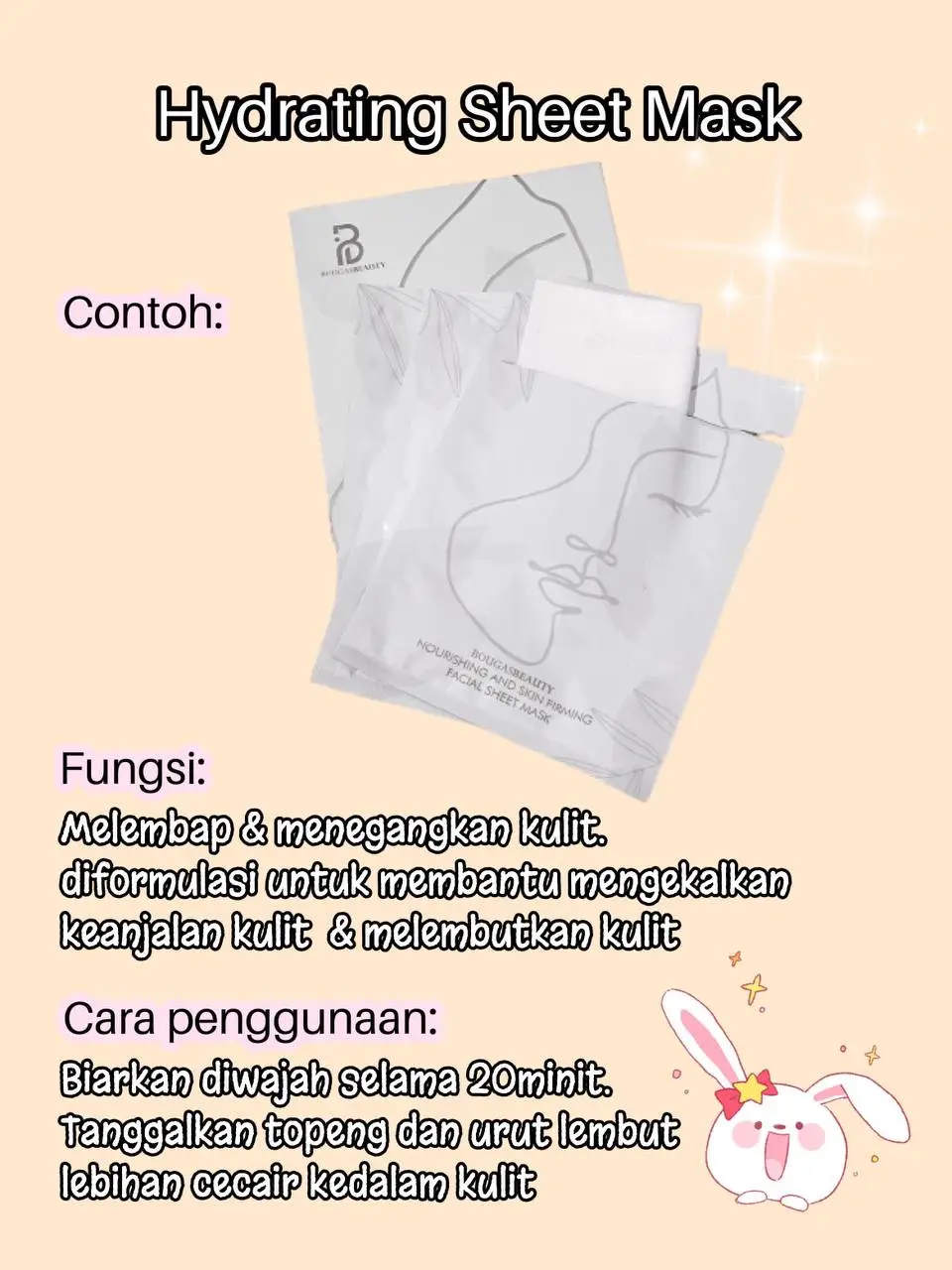 Jangan tersilap! Pakai sheet mask (#31) | แกลเลอรีที่โพสต์โดย nadiah ...