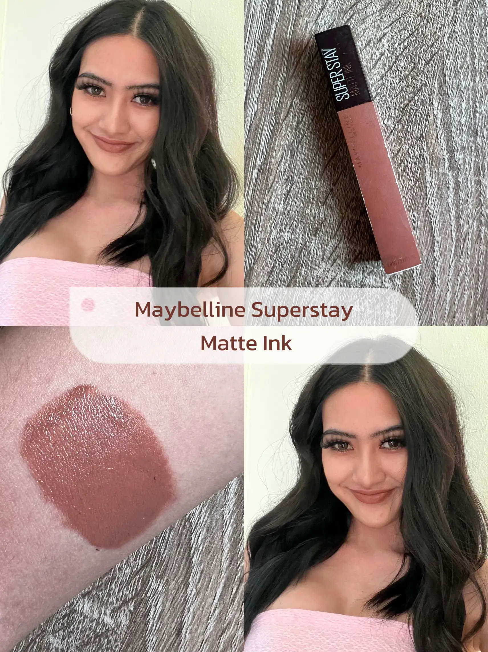 Maybelline Superstay Matte Ink: 225 Chai Genius 💓 | แกลเลอรีที่โพสต์โดย ...
