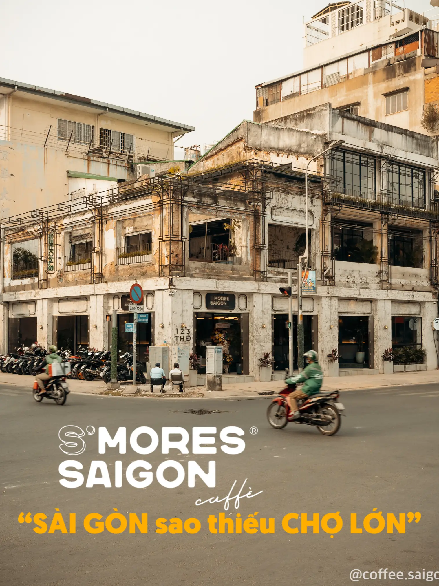 S’MORES SAIGON CAFFÈ - “SÀI GÒN sao thiếu CHỢ LỚN” | Bộ sưu tập do ...
