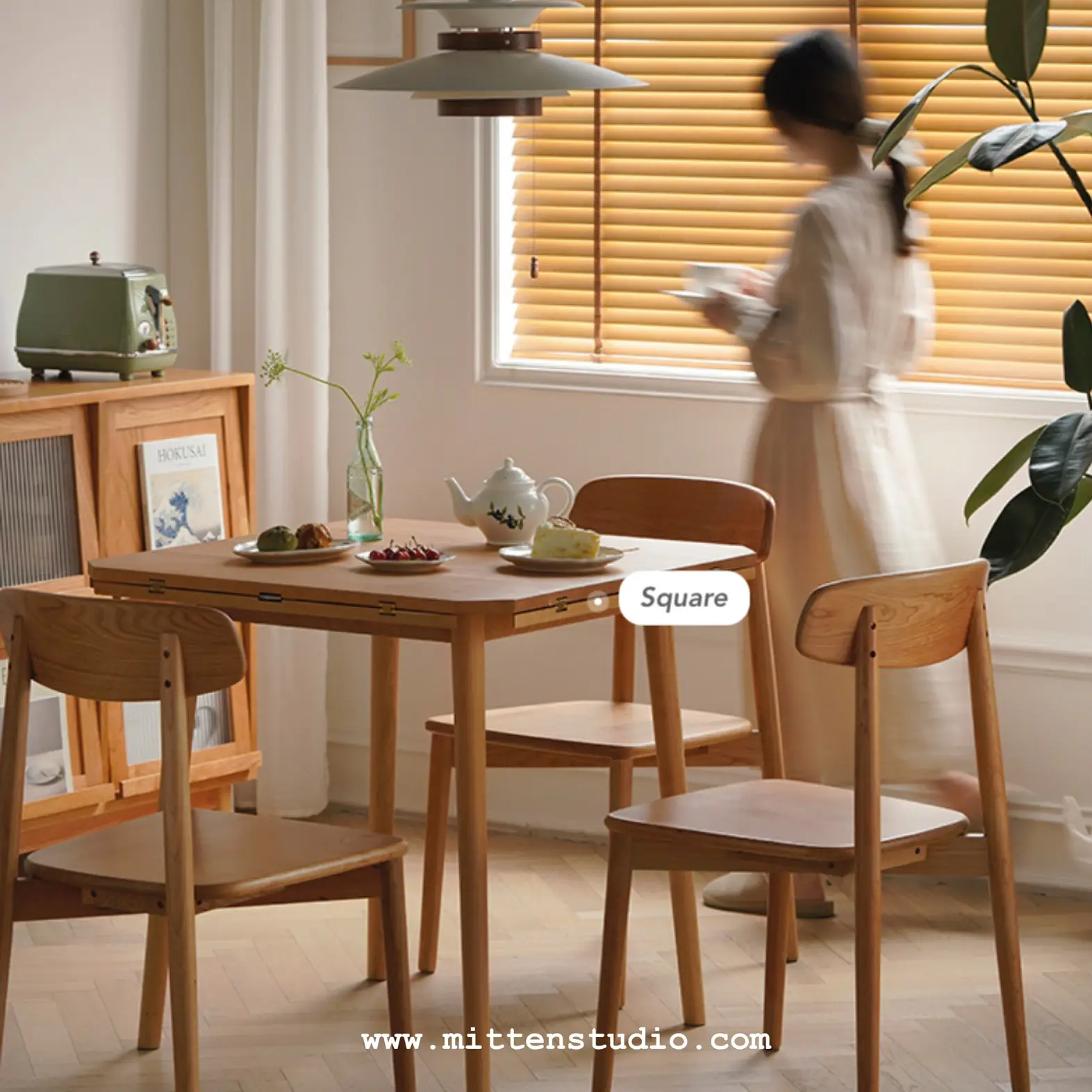 โต๊ะอเนกประสงค์ พับได้ถึง 6 รูปแบบ คุ้มสุดๆ..!! 🏡 | แกลเลอรีที่โพสต์โดย Mitten Studio | Lemon8