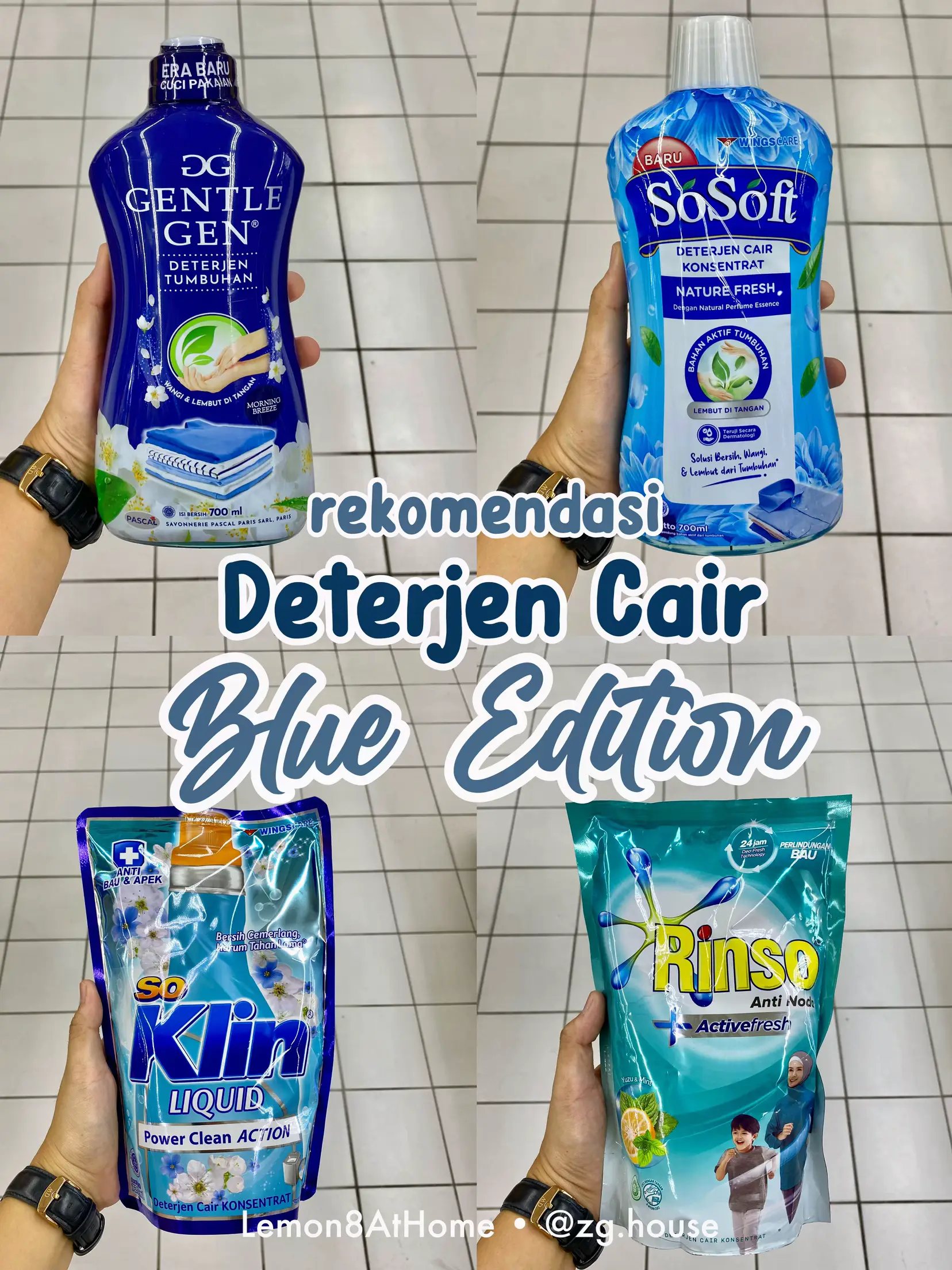 Si biru yang bikin pakaian wangi! Suka yang mana ? | Galeri diposting ...