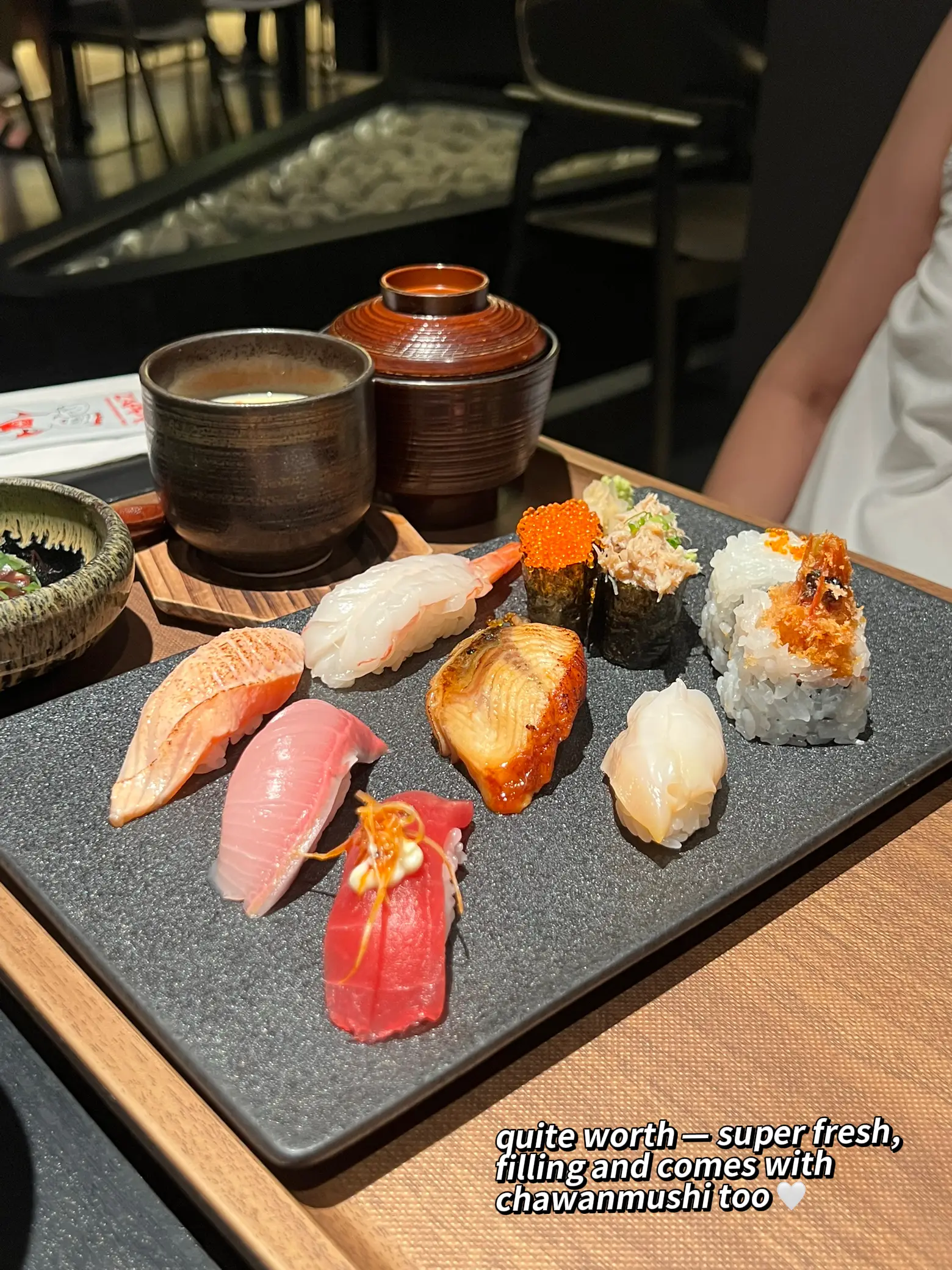 honest review on senryo set lunch 🙊🍣 | แกลเลอรีที่โพสต์โดย nat | Lemon8