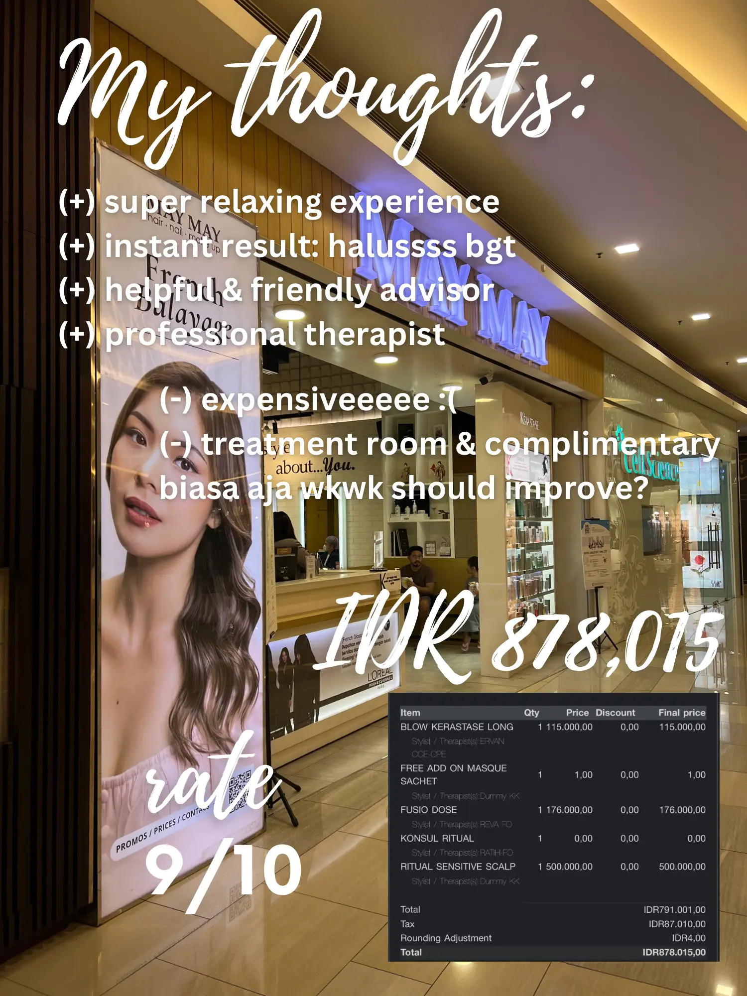 Kerastase Ritual at May May Salon | Galeri diposting oleh anna melinda | Lemon8