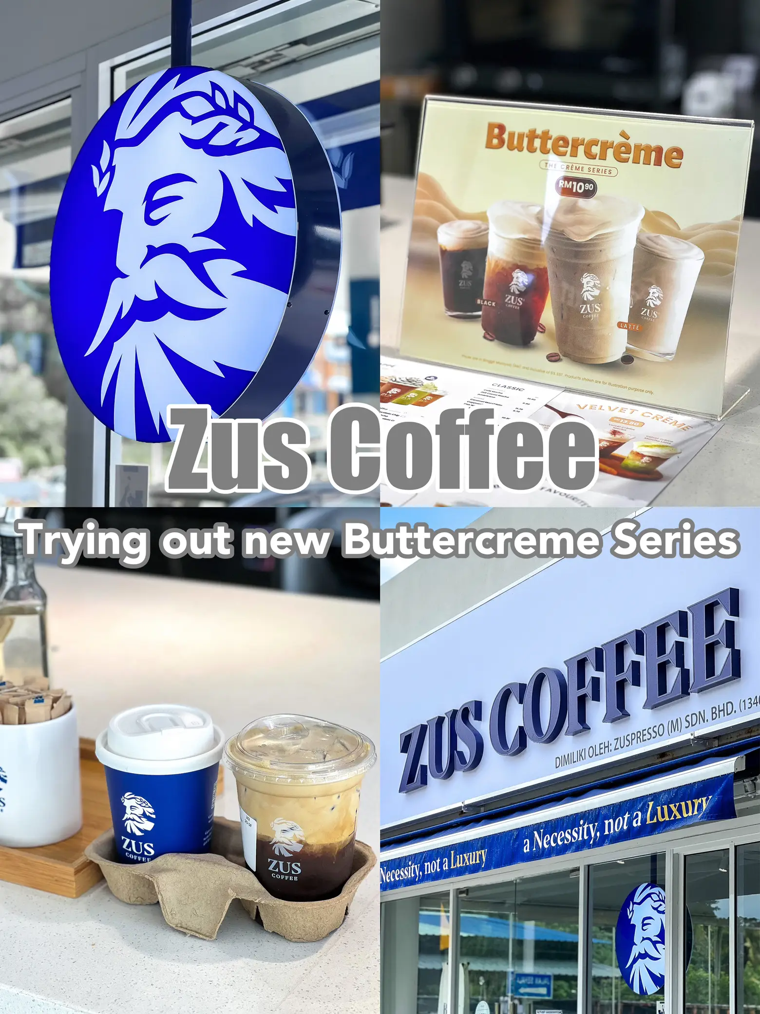 🇲🇾 Trying out ZUS COFFEE Buttercreme Series！！ | แกลเลอรีที่โพสต์โดย ...
