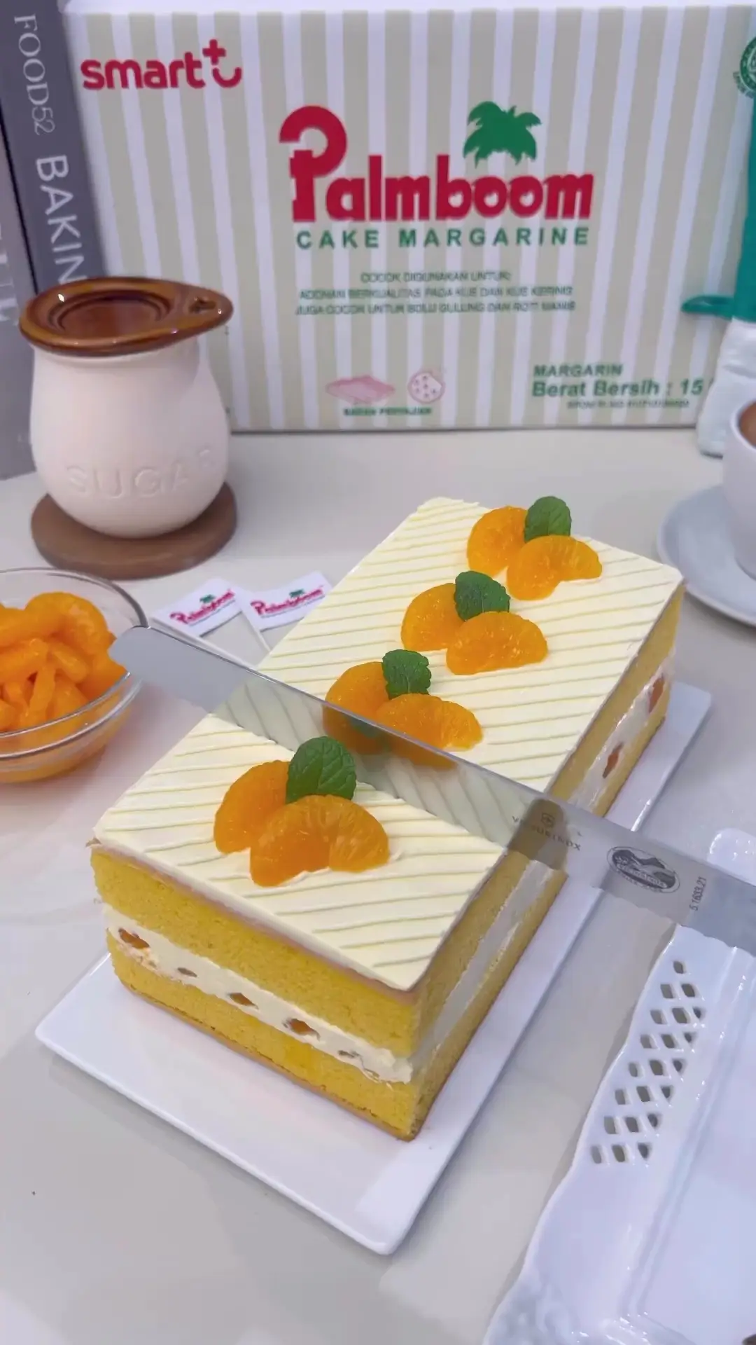 🧽 SPONGE CAKE JERUKCAKE 🍊 | Video dipublikasikan oleh Nifin🙃 | Lemon8